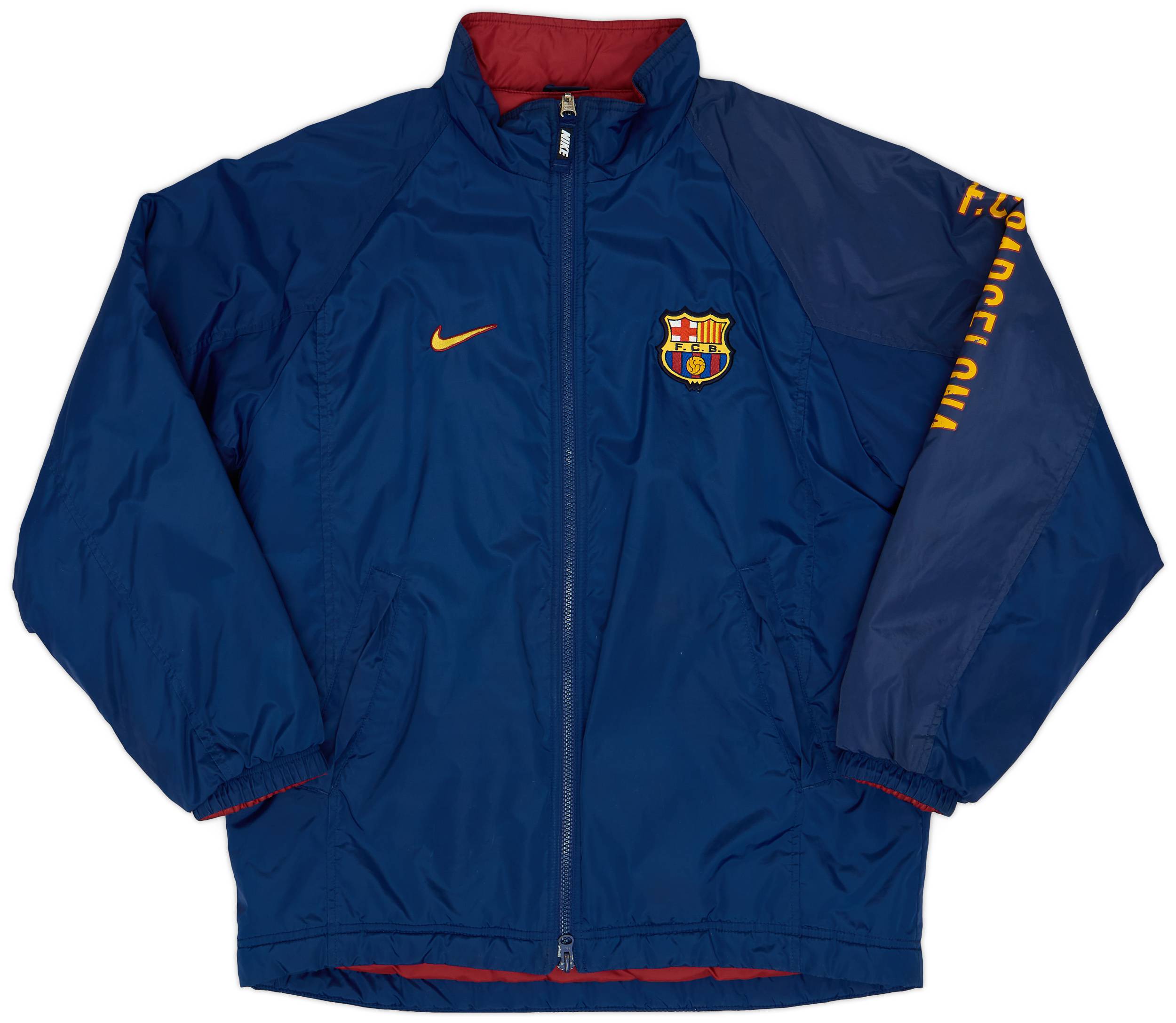 1998-99 Barcelona Nike Rain Jacket - 9/10 - (L)