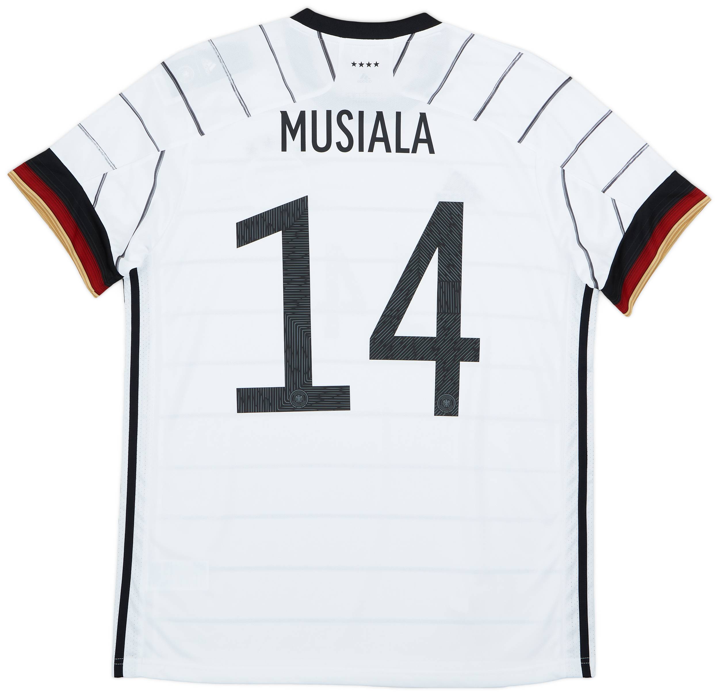2020-21 Germany Home Shirt Musiala #14 - 7/10 - (L)