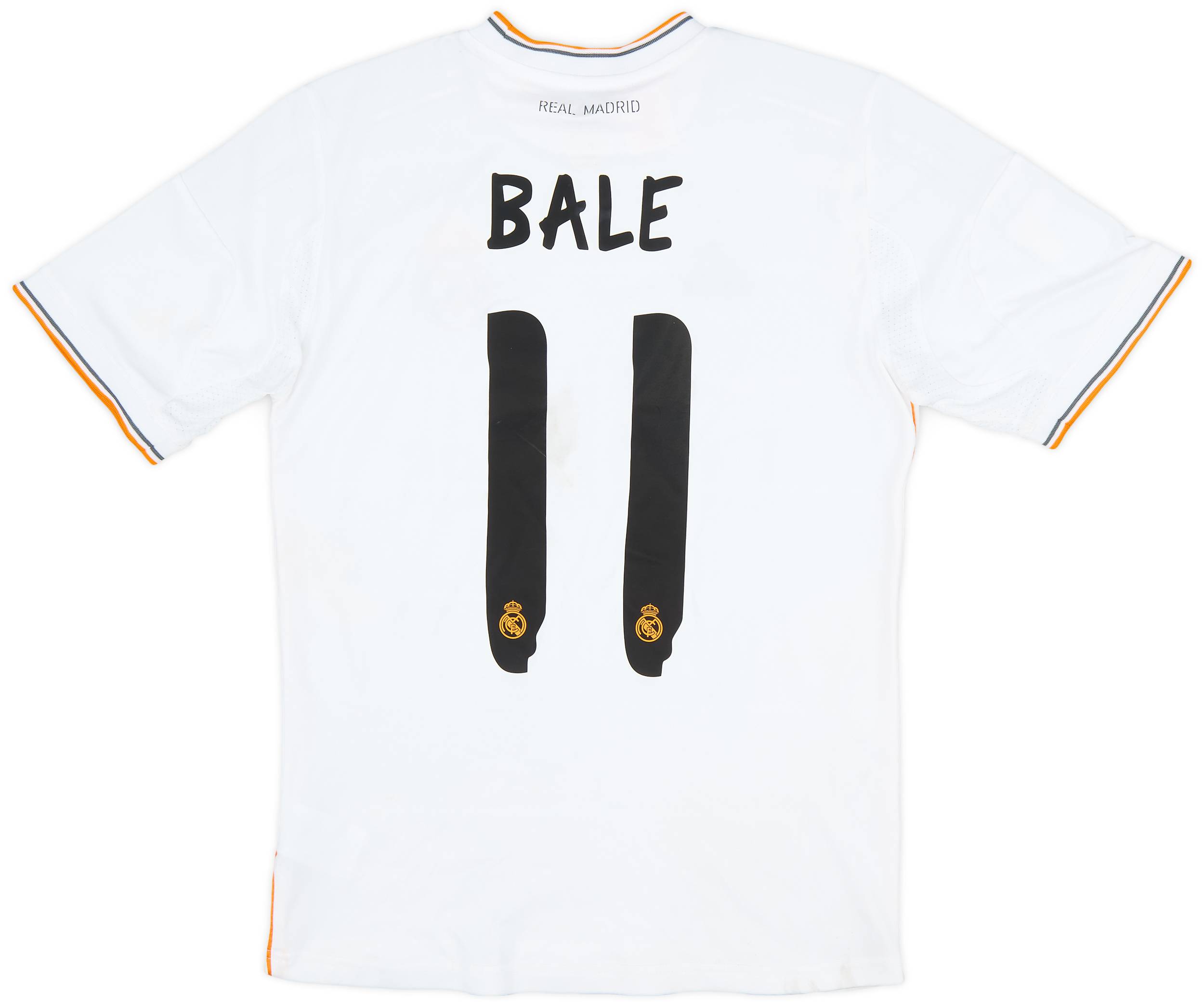 2013-14 Real Madrid Home Shirt Bale #11 - 7/10 - (L.Boys)
