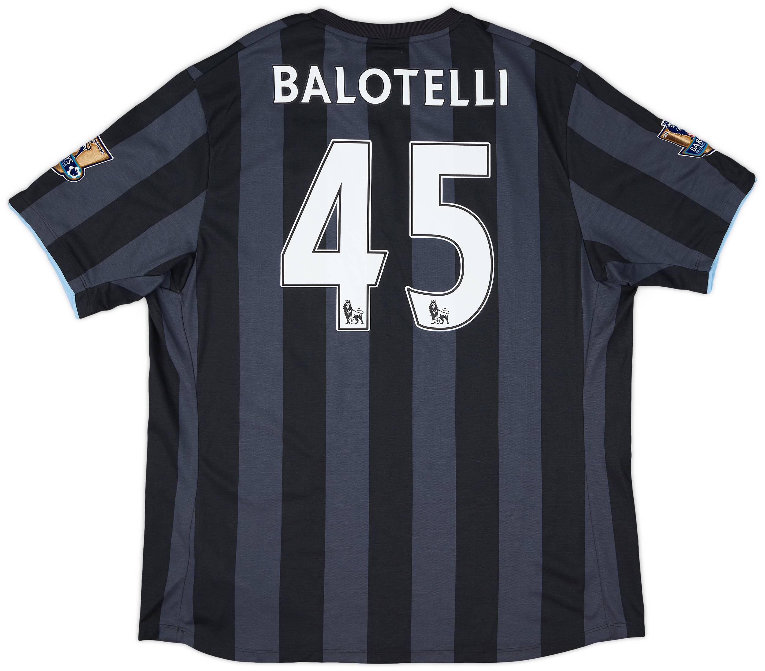 2012-13 Manchester City Third Shirt Balotelli #45 (XL)
