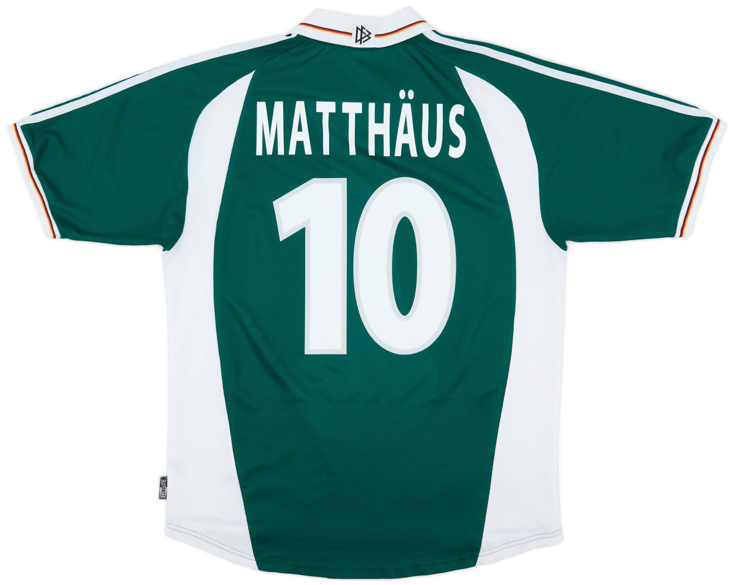 2000-02 Germany Away Shirt Matthaus #10 - 9/10 - (L)