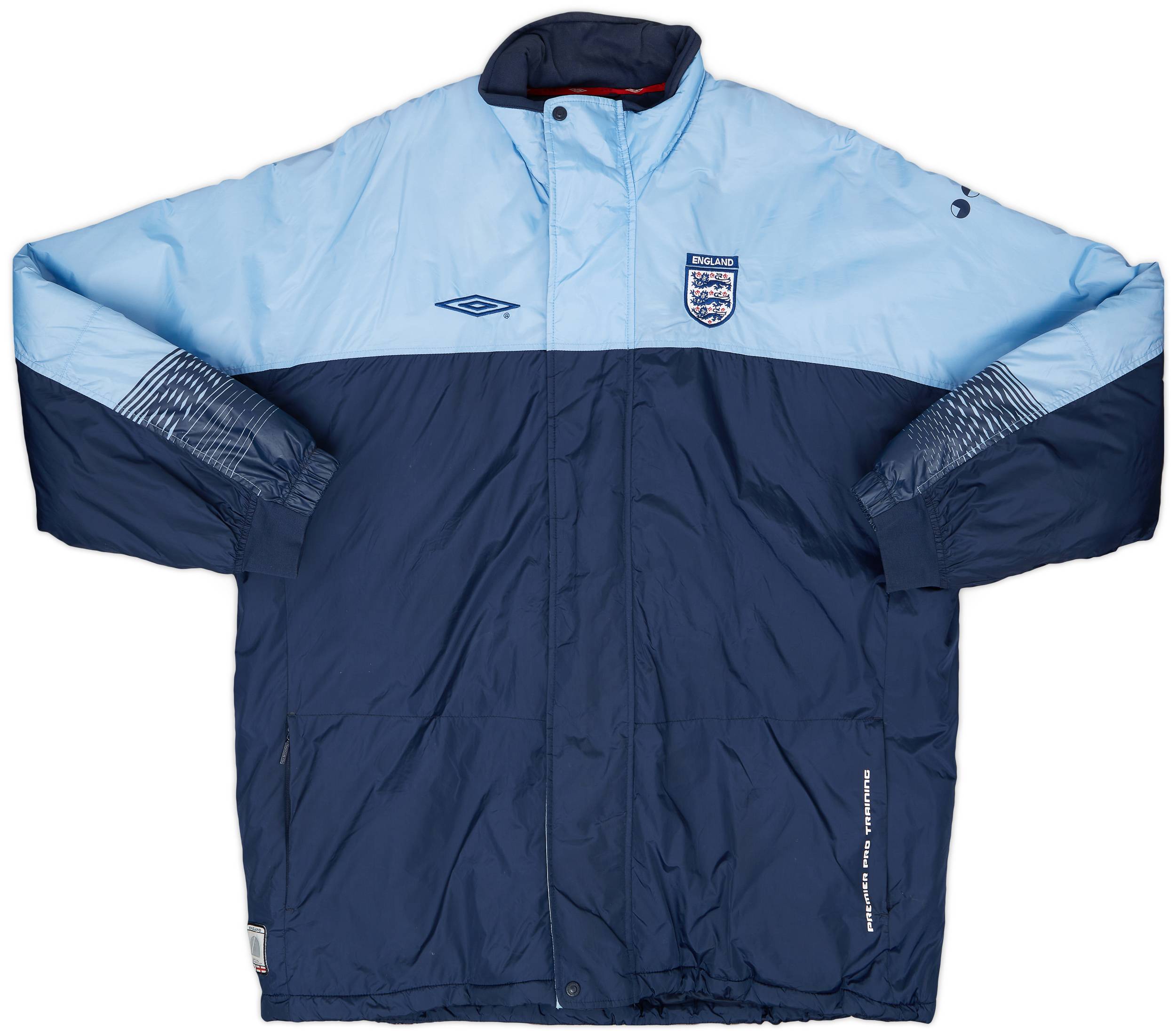 2001-02 England Umbro Rain Jacket - 9/10 - (XL)