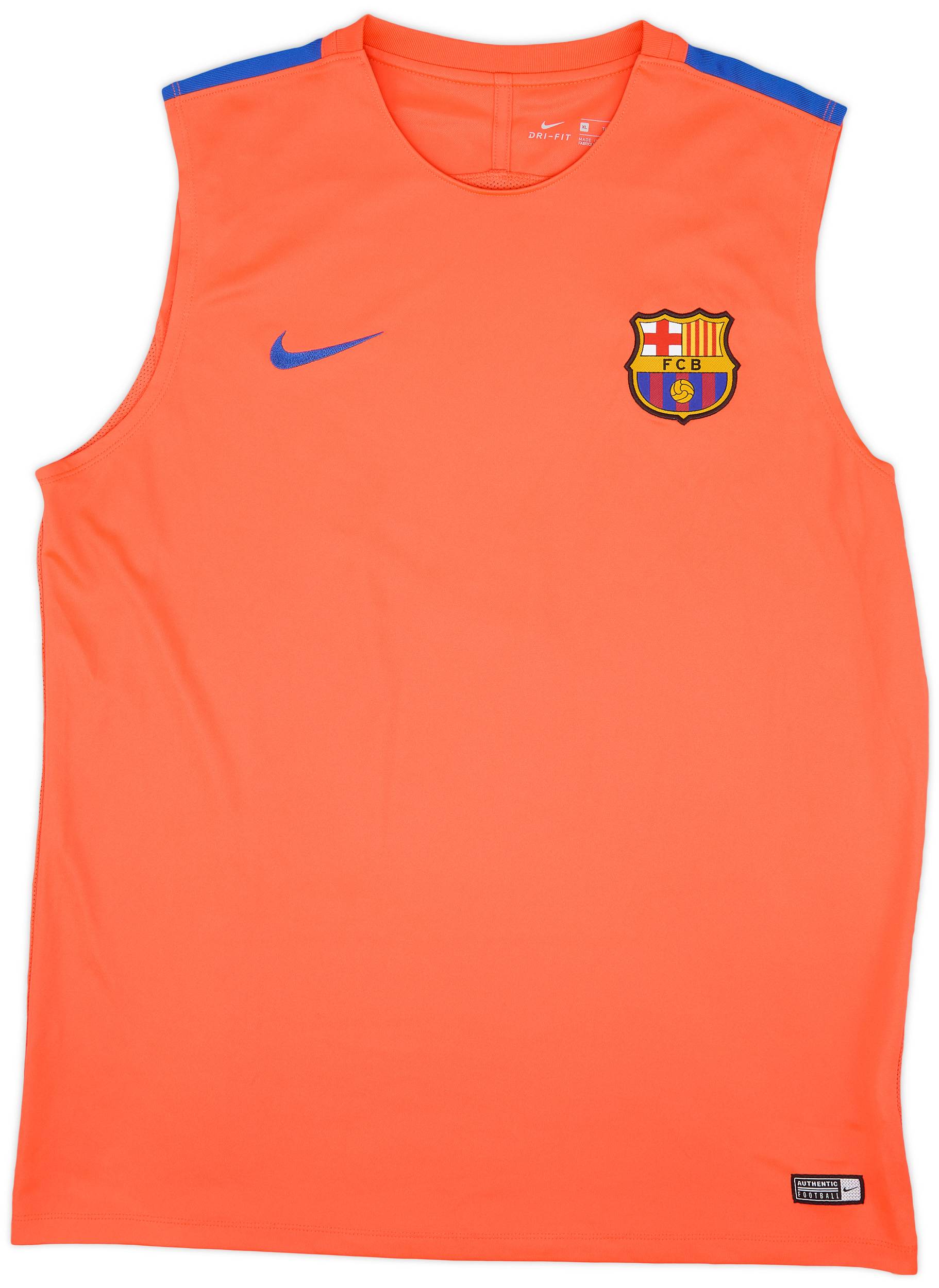 2016-17 Barcelona Nike Training Vest - 7/10 - (XL)