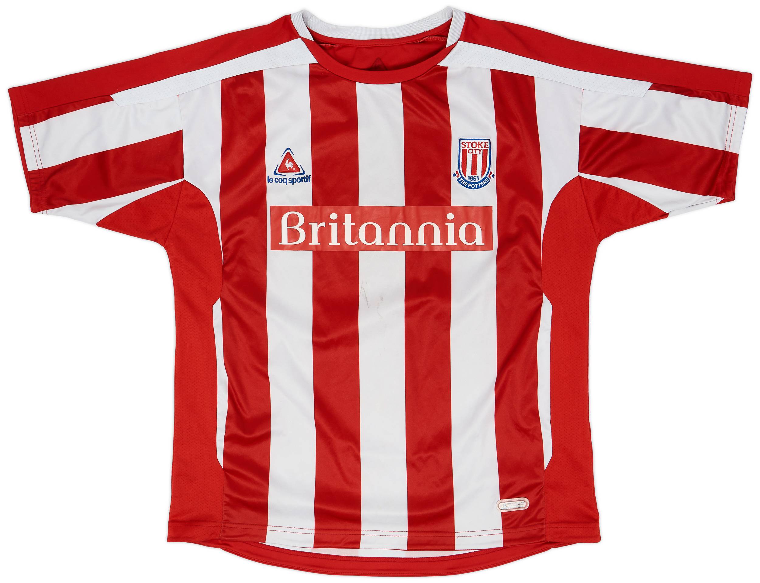2007-08 Stoke City Home Shirt - 4/10 - (XL)