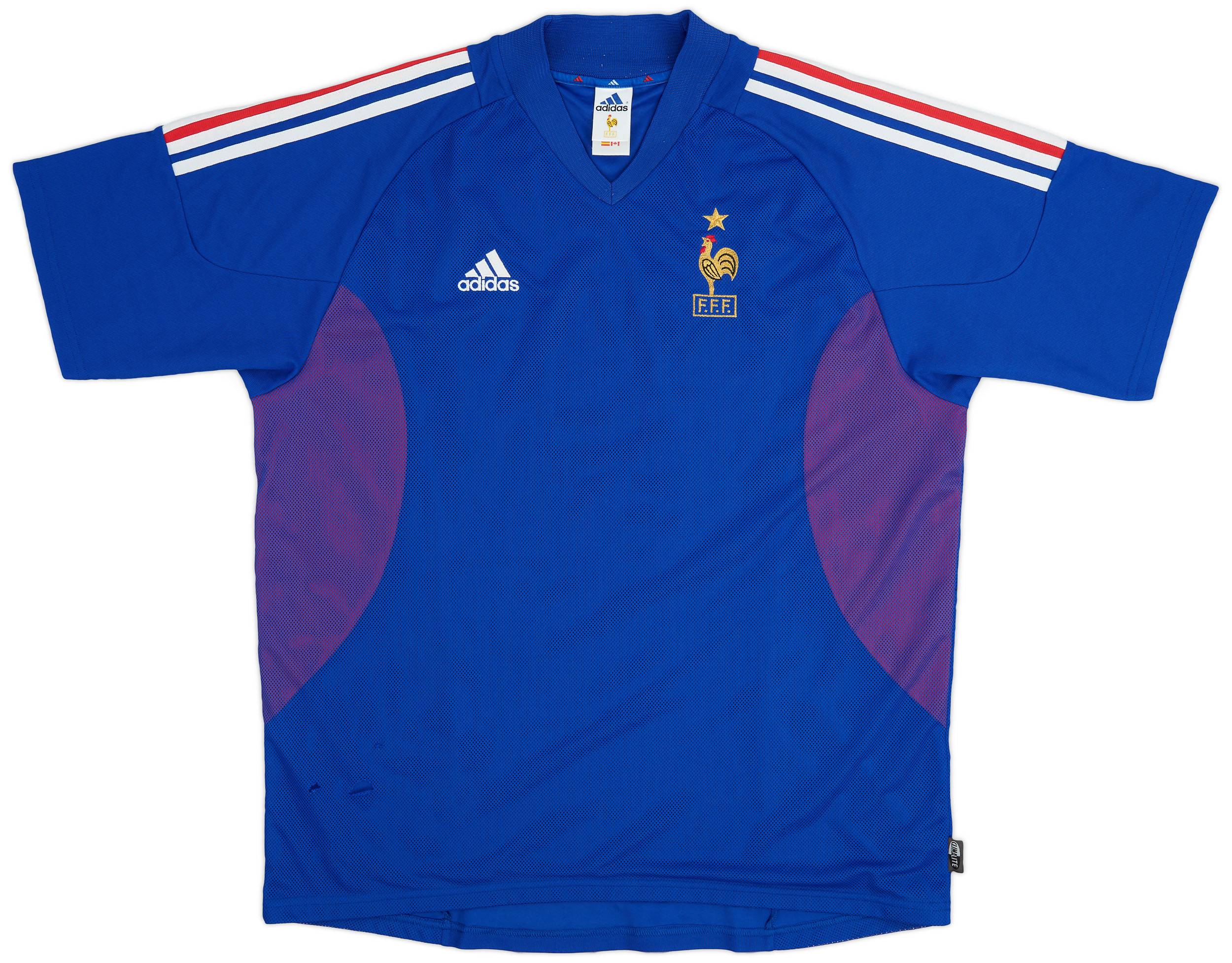 2002-04 France Home Shirt - 5/10 - (XL)