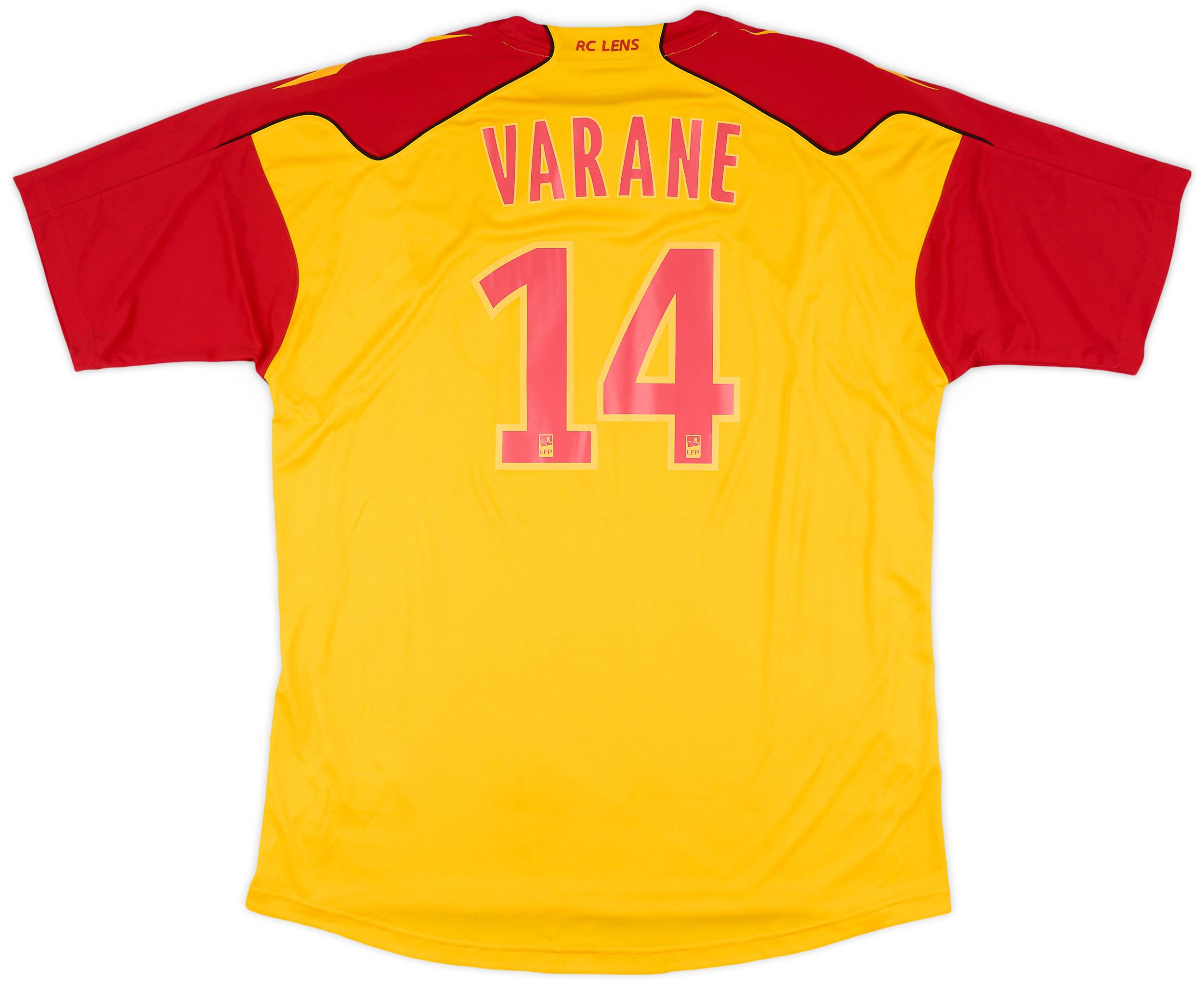 2010-11 Lens Home Shirt Varane #14 - 9/10 - (XXL)