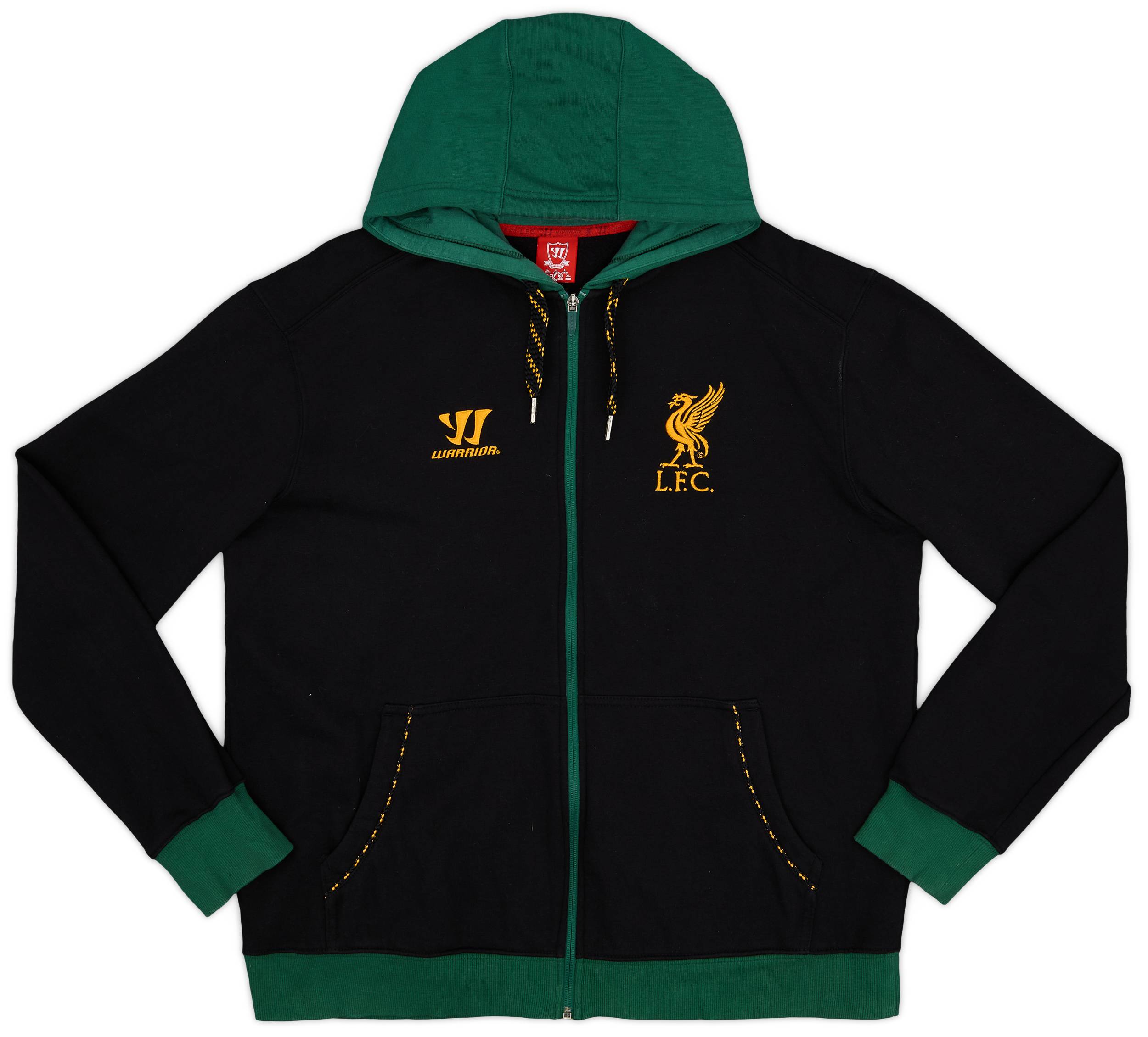 2013-14 Liverpool Warrior Hooded Track Jacket - 9/10 - (L)