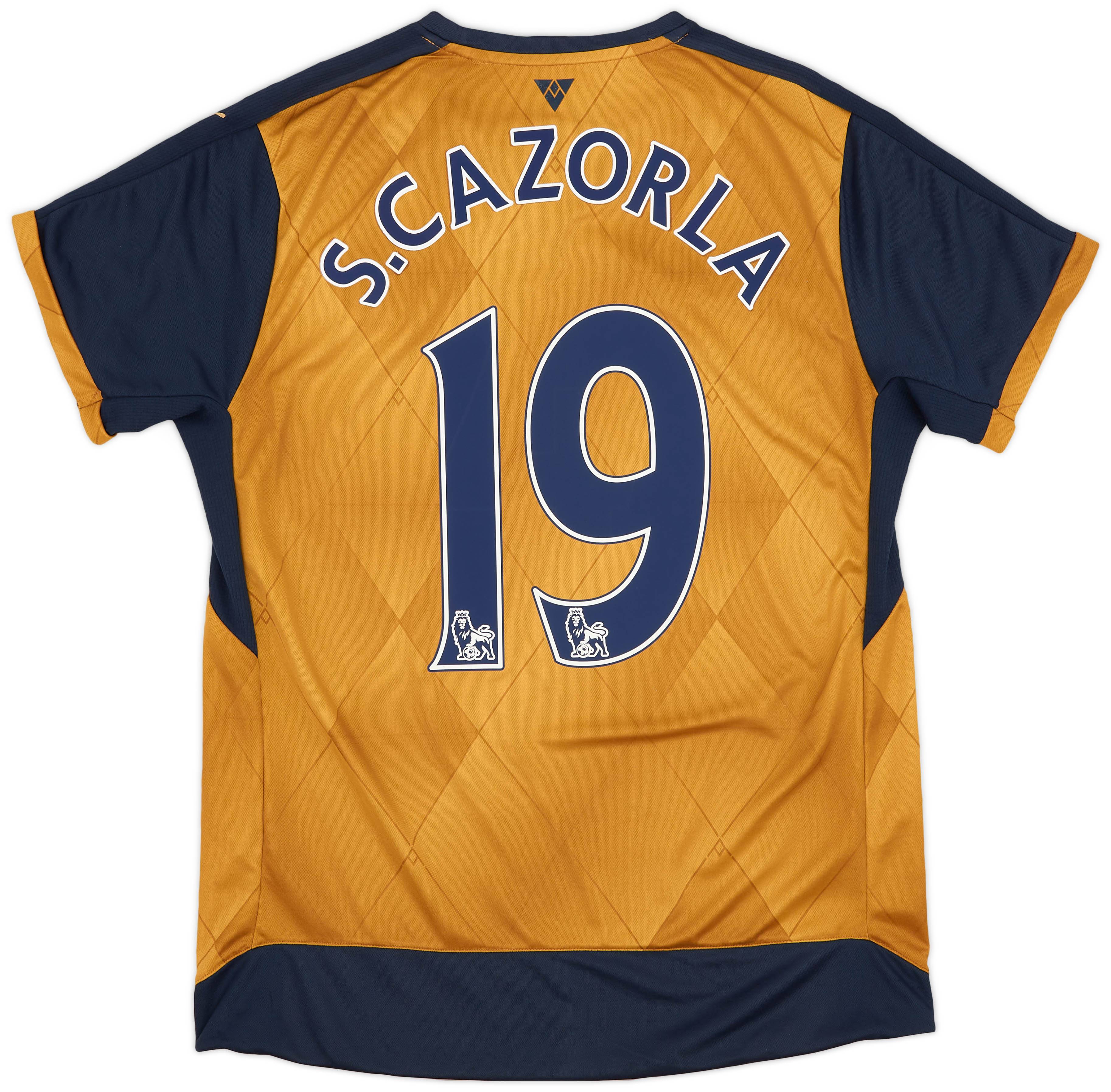 2015-16 Arsenal Away Shirt S.Cazorla #19 - 8/10 - (L)