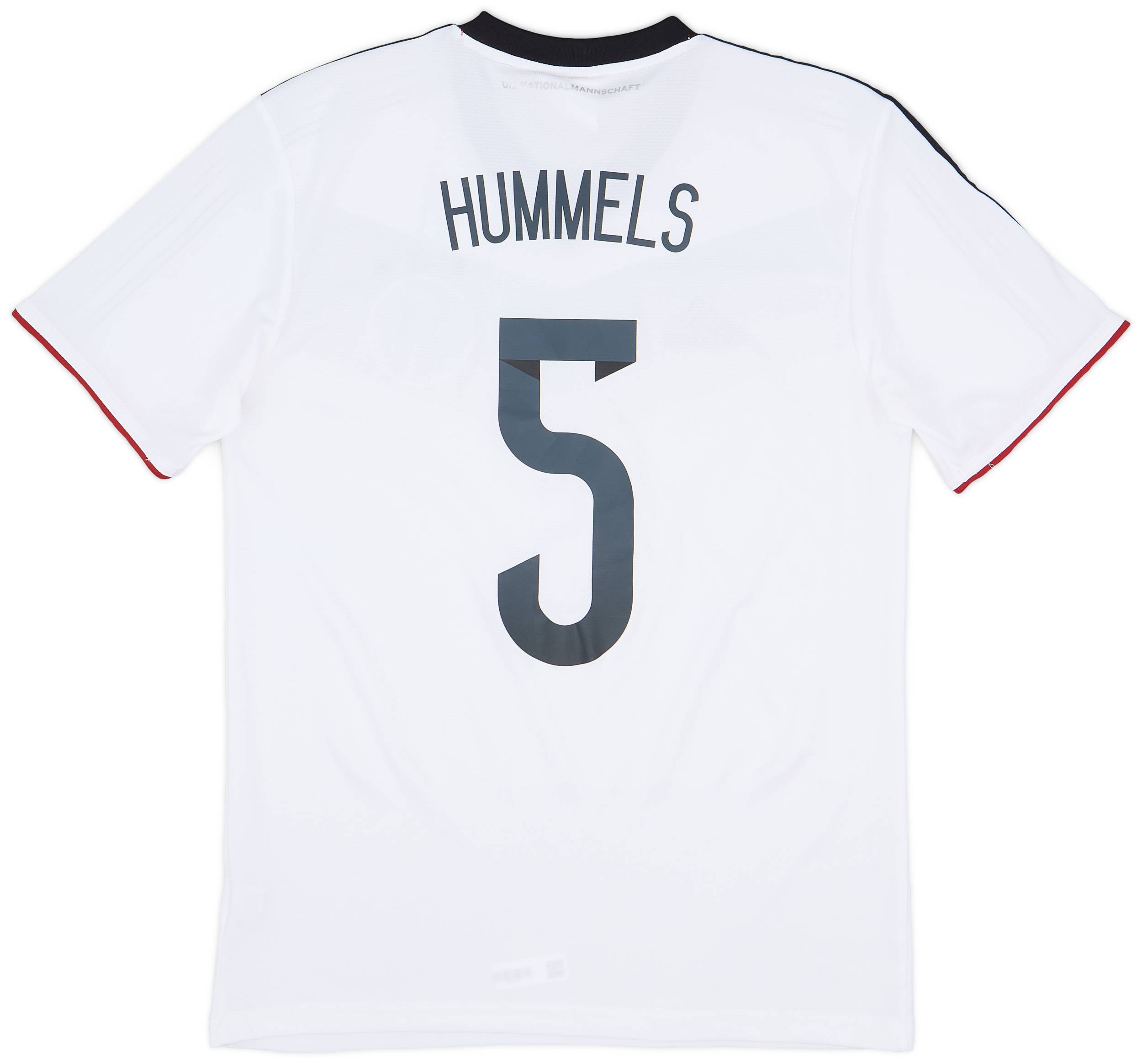 2014-15 Germany adidas Replica Home Shirt Hummels #5 - 9/10 - (S)