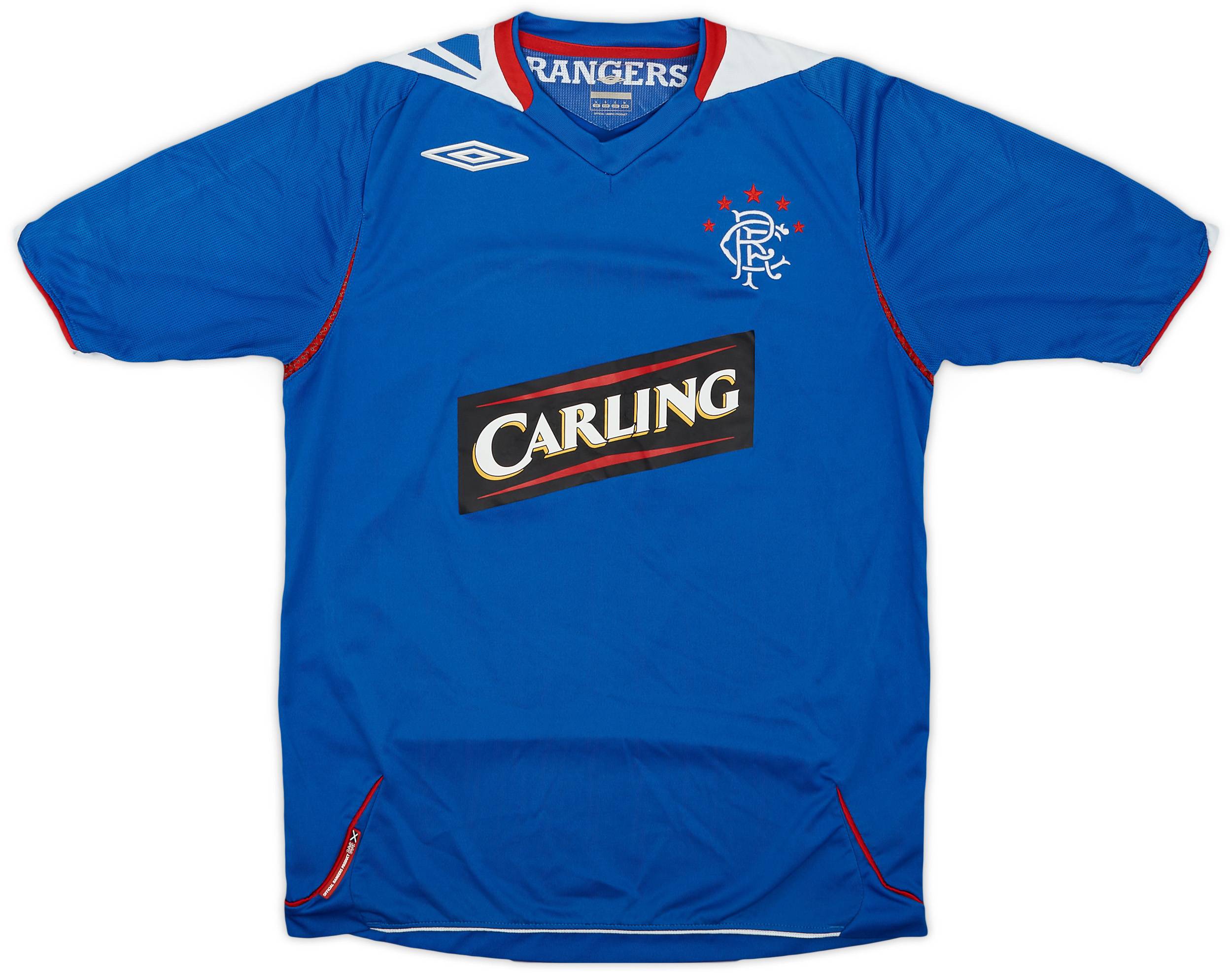 2006-07 Rangers Home Shirt - 7/10 - (S)