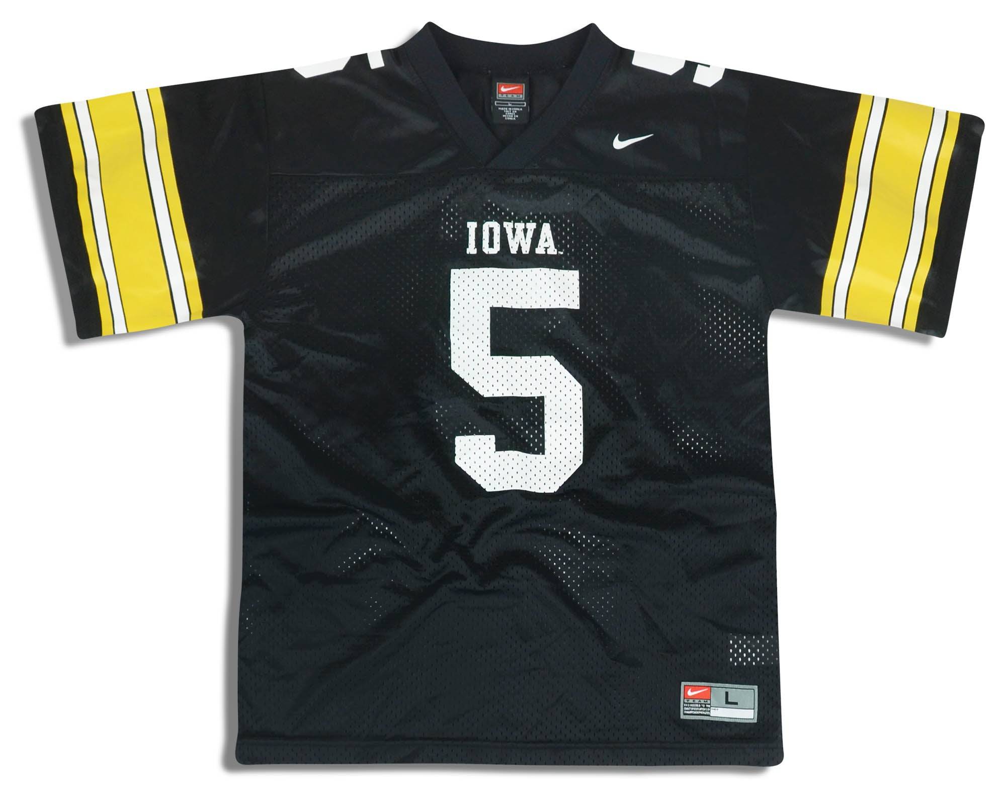 2000s Iowa Hawkeyes #5 Nike Jersey (Home) Y