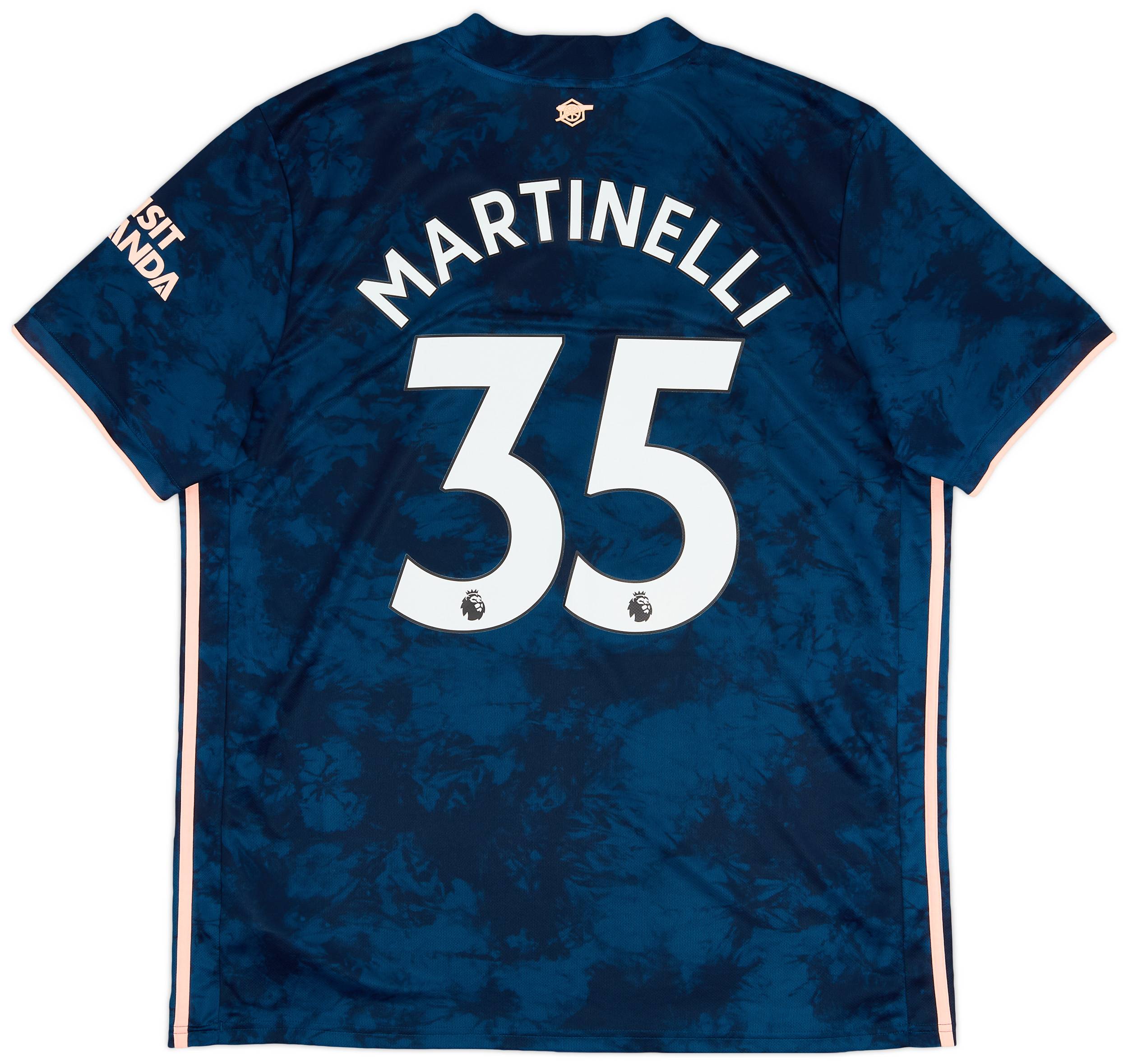 2020-21 Arsenal Third Shirt Martinelli #35 - 8/10 - (XL)