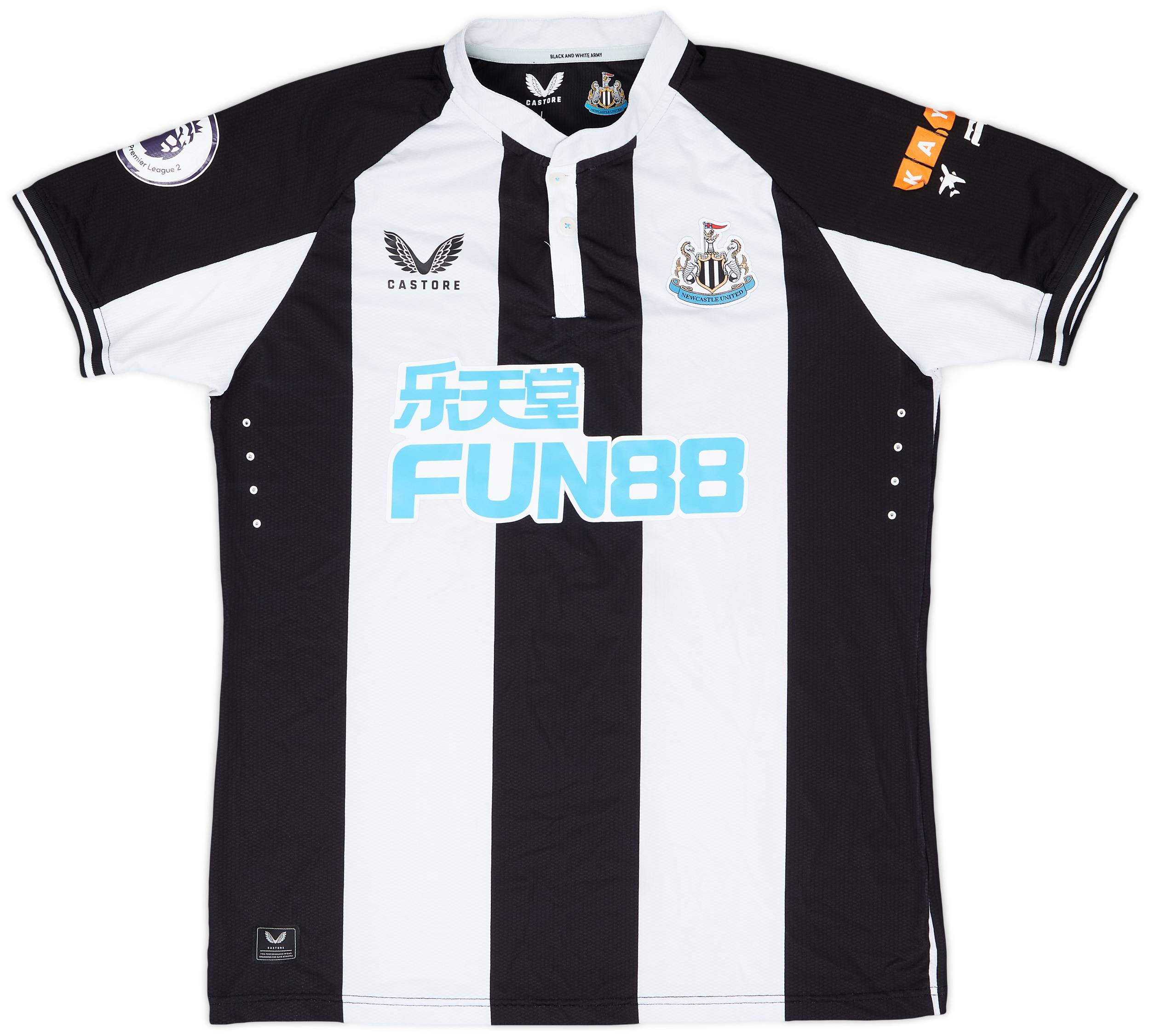 2021-22 Newcastle Match Issue Home Shirt #3
