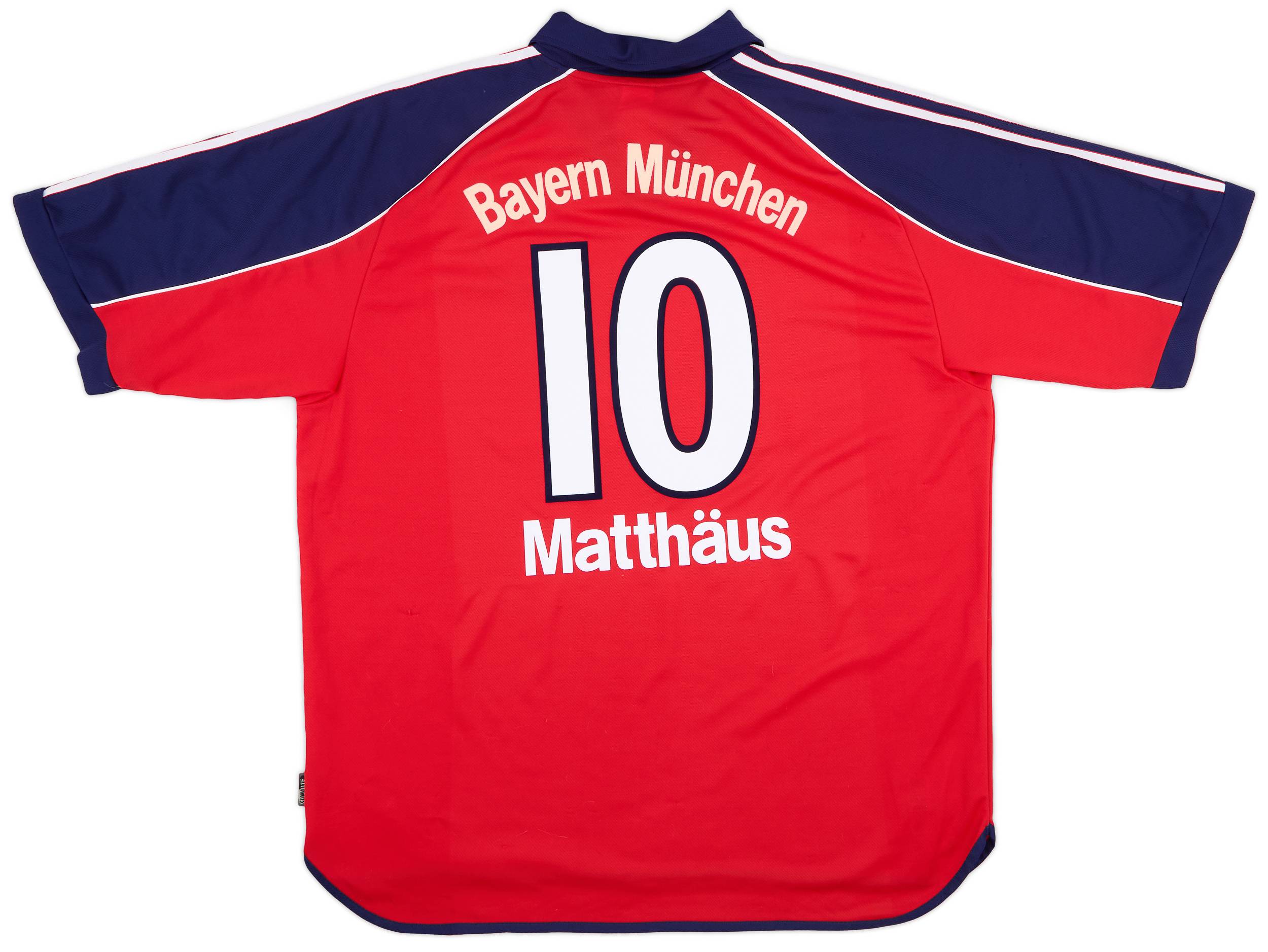 1999-01 Bayern Munich Home Shirt Matthaus #10 - 8/10 - (XXL)