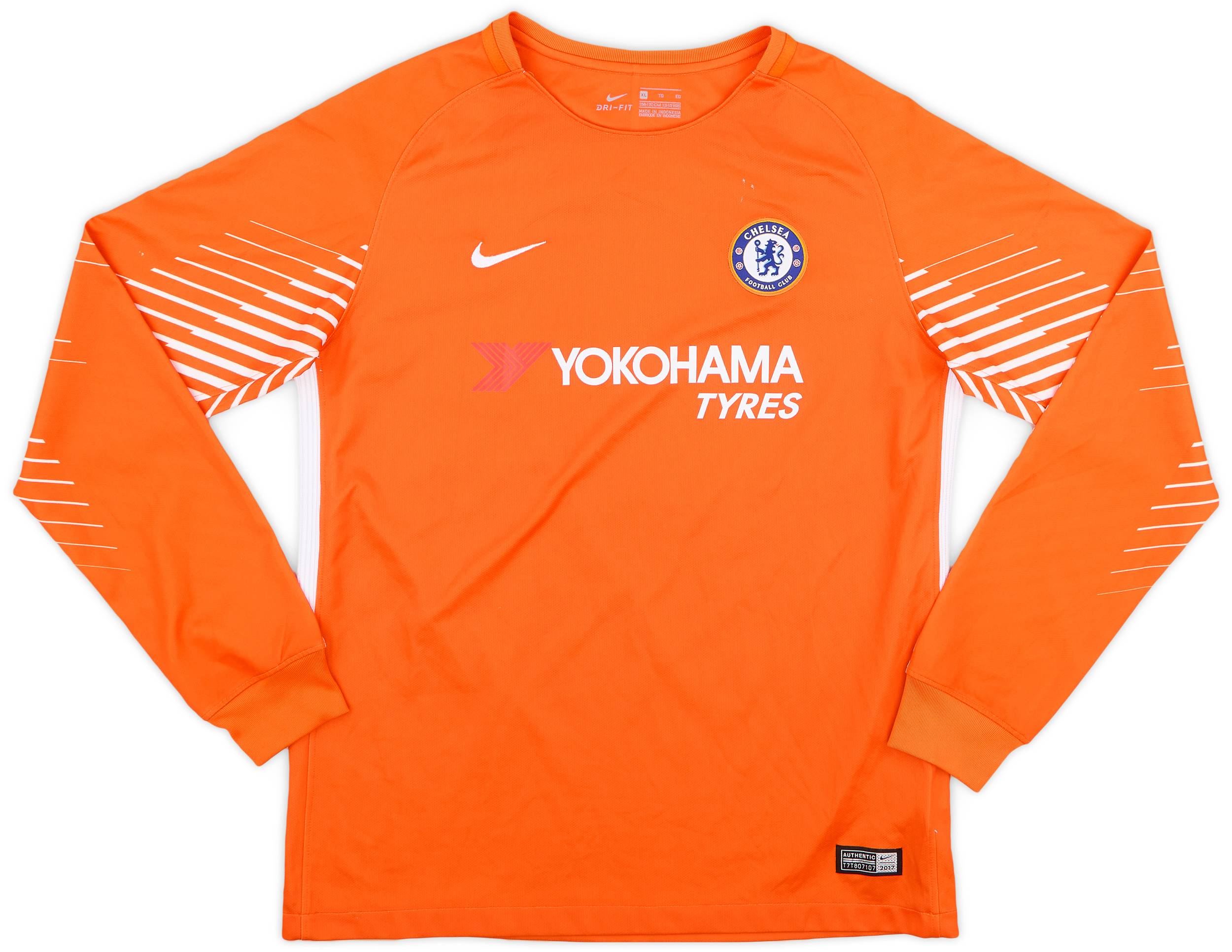 2017-18 Chelsea GK Shirt - 7/10 - (XL.Boys)