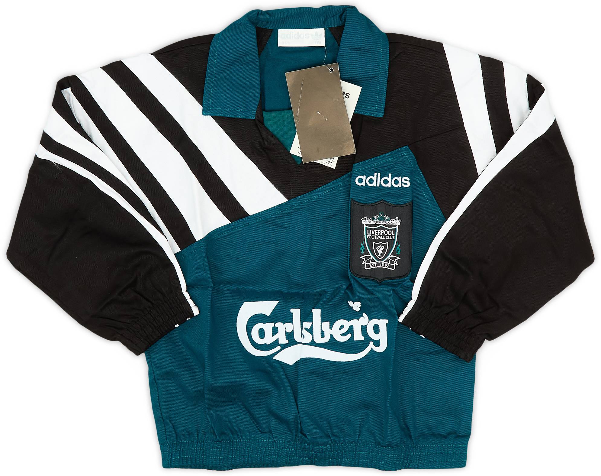 1995-96 Liverpool adidas Drill Top (M.Boys)