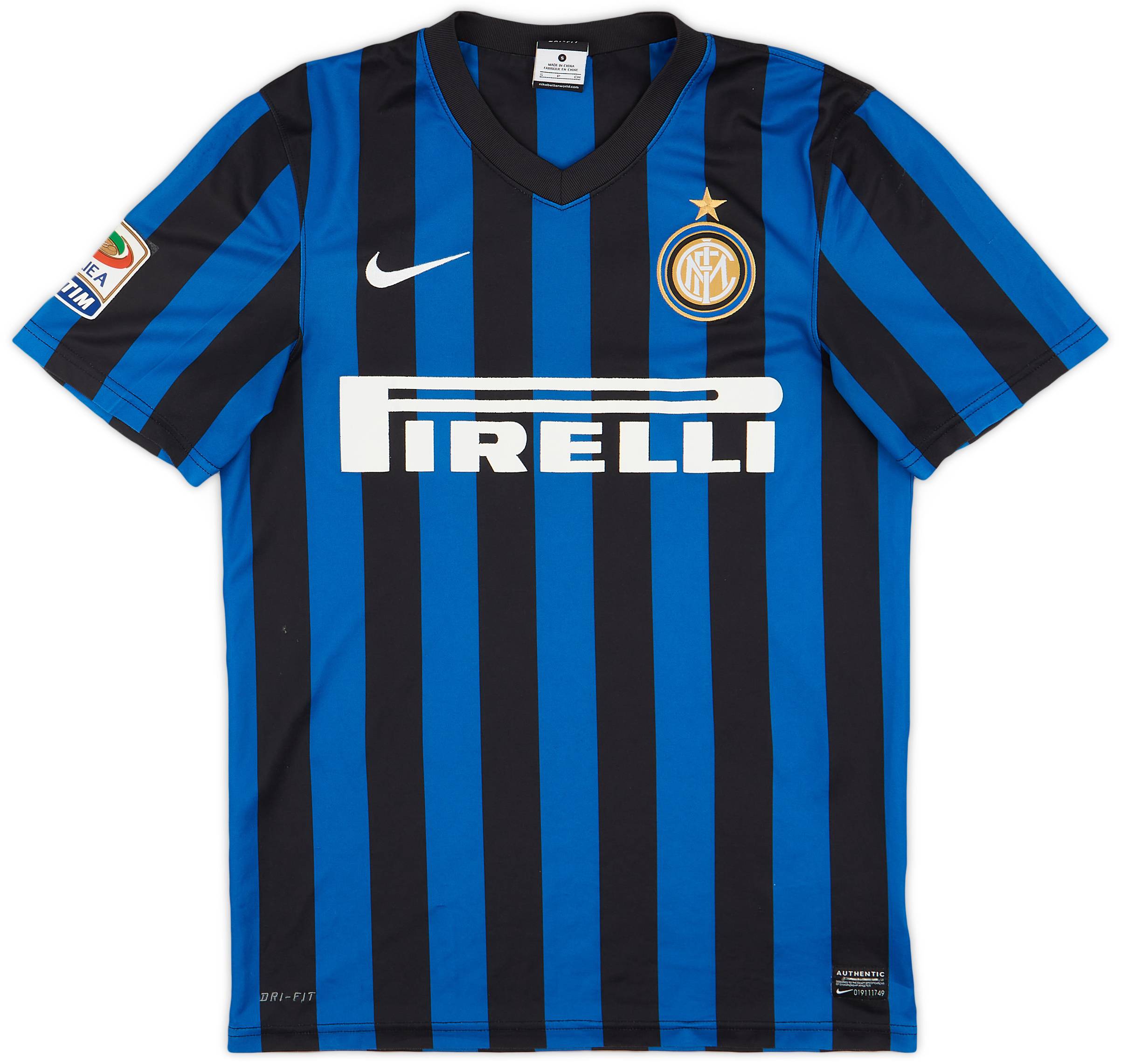 2010-11 Inter Milan Basic Home Shirt - 7/10 - (S)