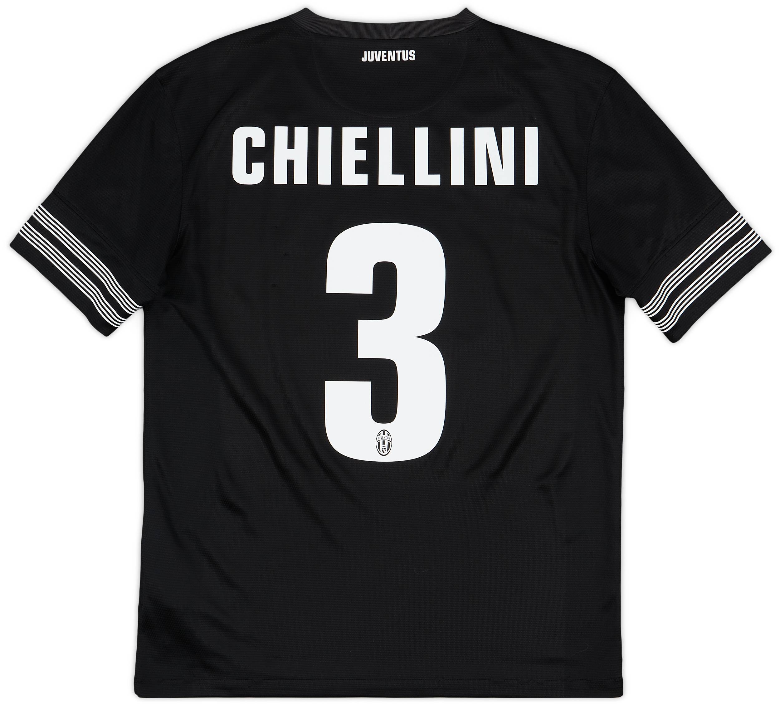 2012-13 Juventus Away Shirt Chiellini #3 - 9/10 - (M)