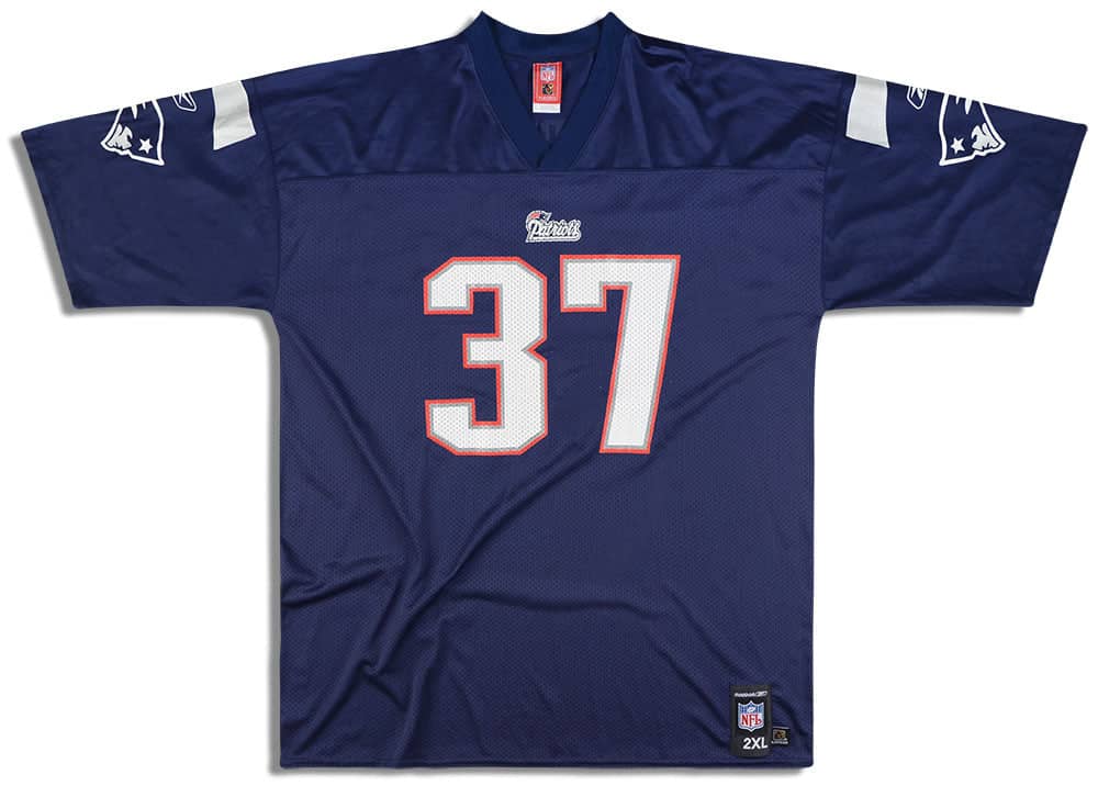 2005-06 New England Patriots Harrison #37 Reebok Replica Jersey (Home) XXL