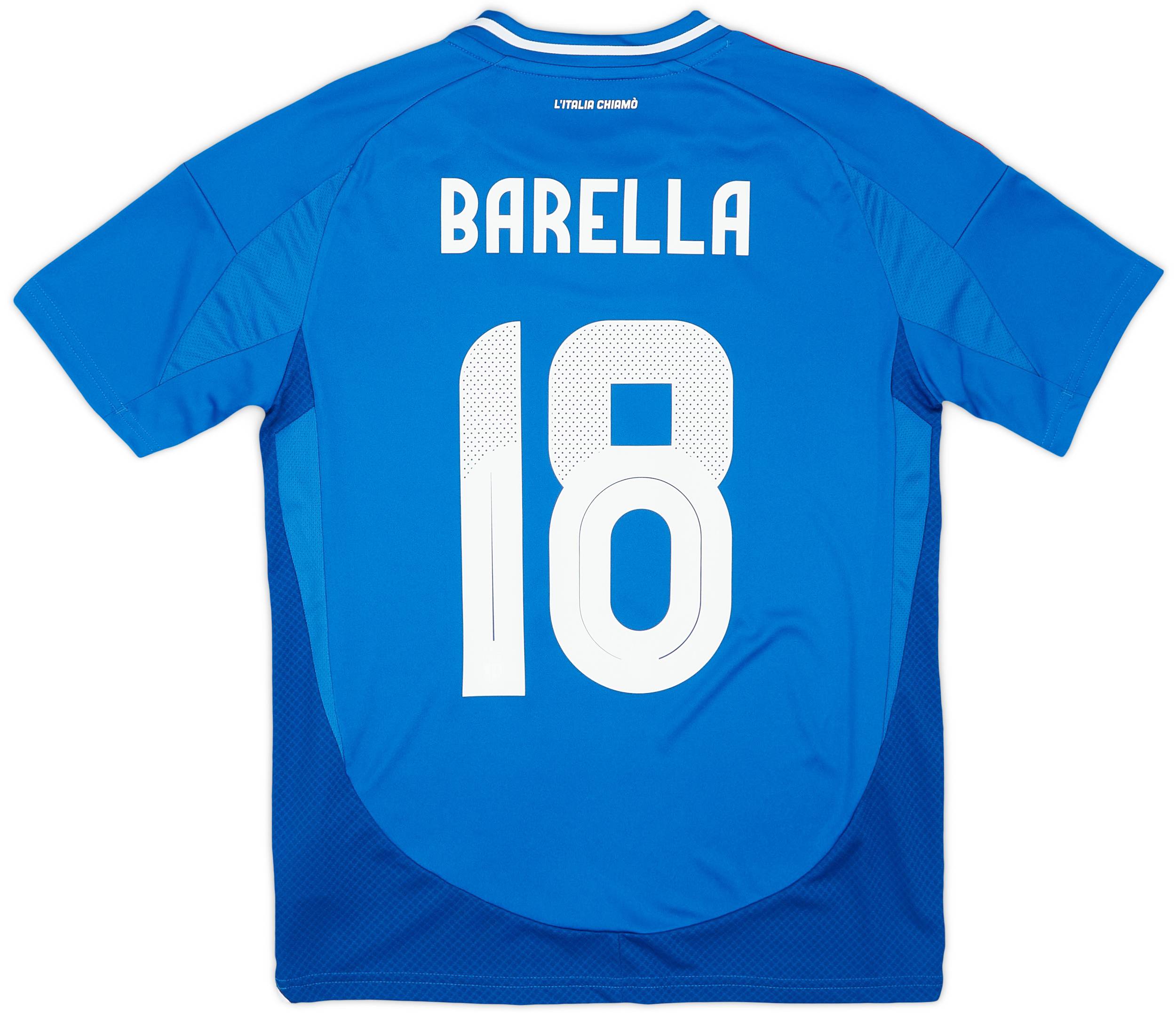 2024-25 Italy Home Shirt Barella #18 (Youths)