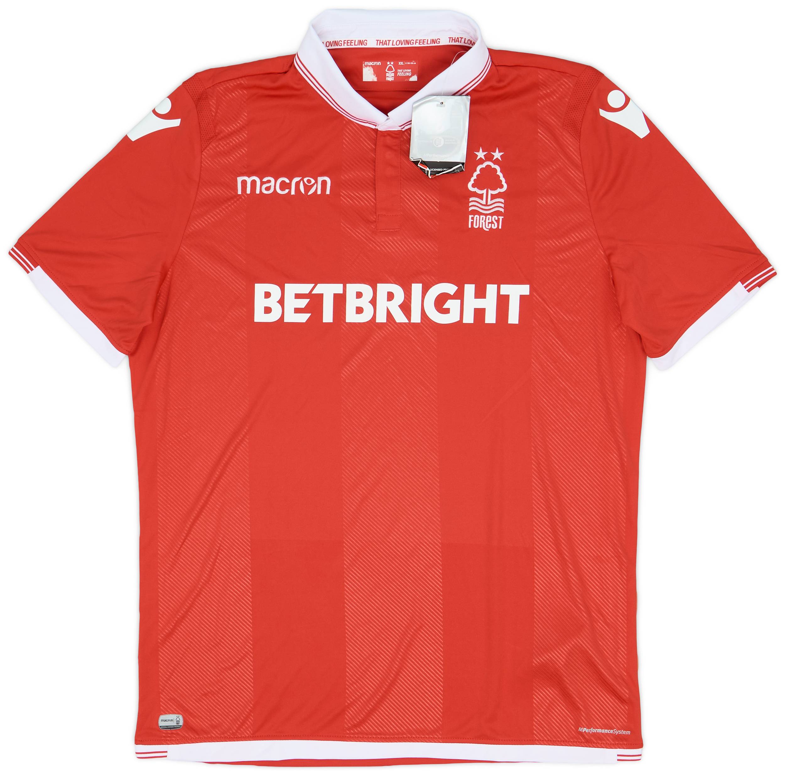 2018-19 Nottingham Forest Home Shirt - 9/10 - (XXL)