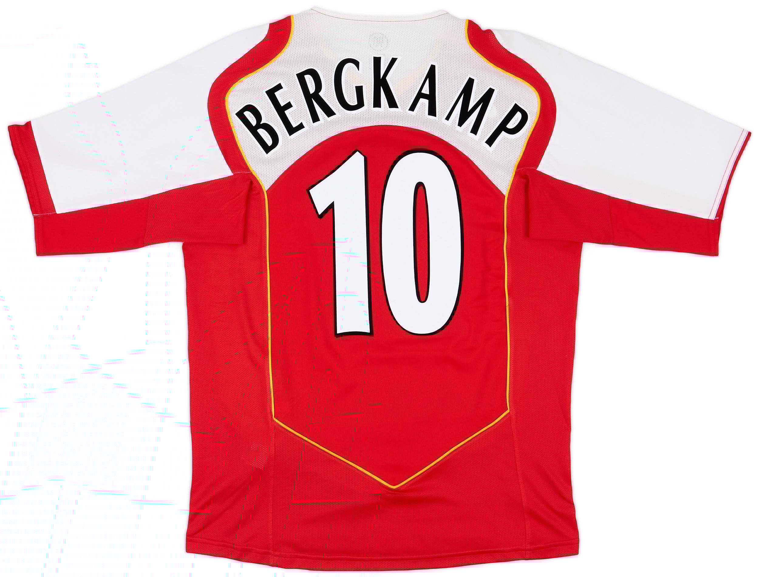 2004-05 Arsenal Home Shirt Bergkamp #10 - 9/10 - (M)