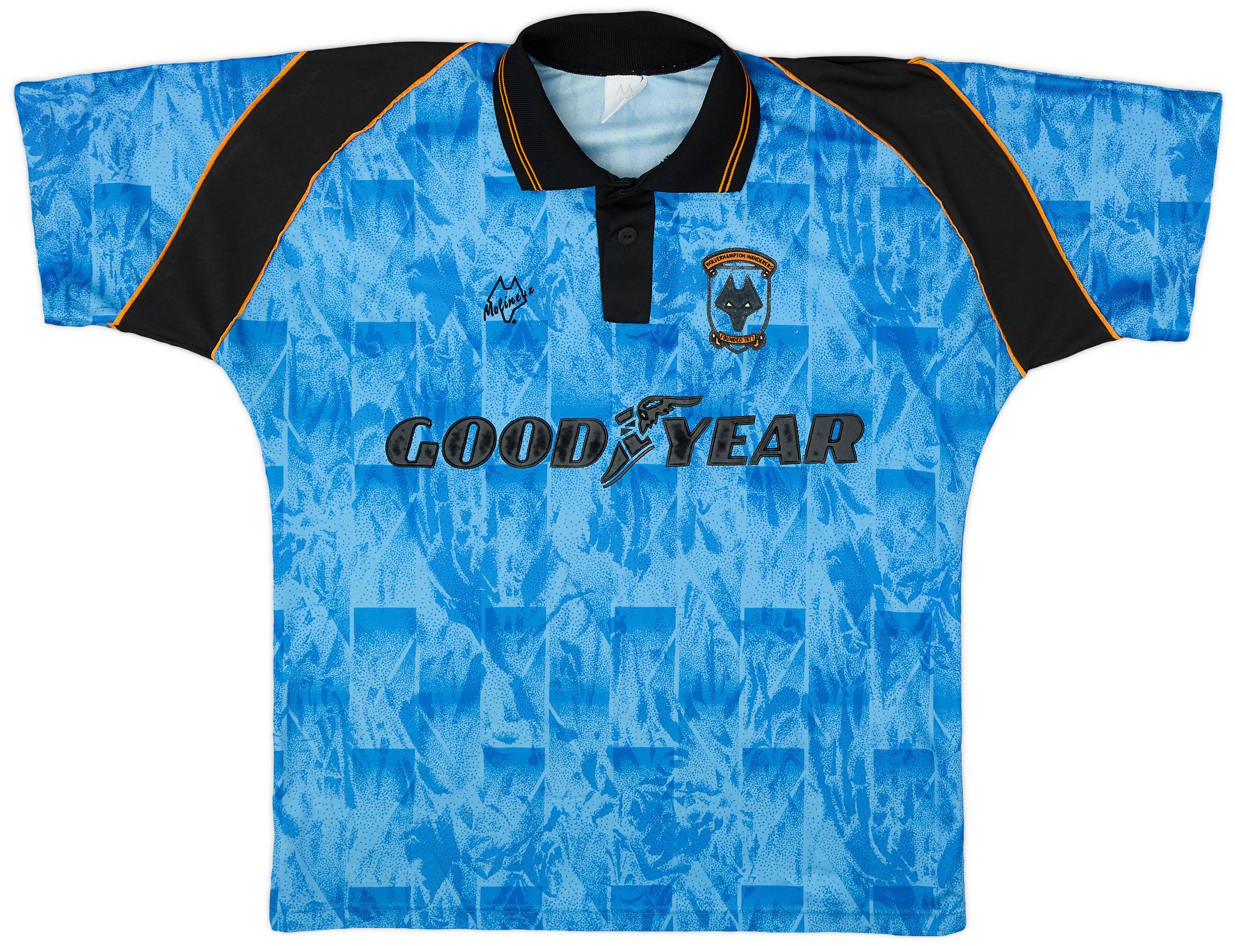 1992-93 Wolves Away Shirt - 6/10 - (M/L)