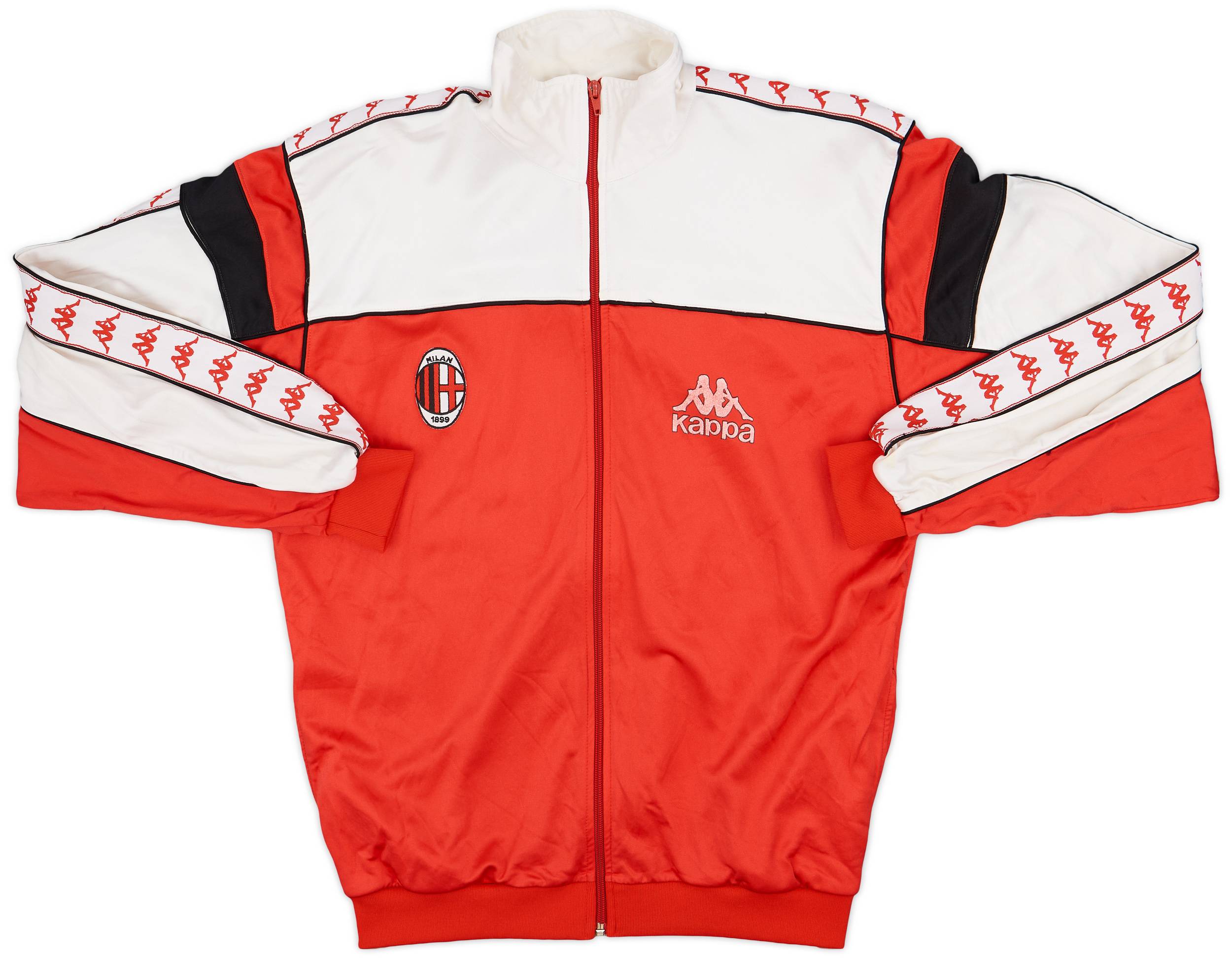 1988-90 AC Milan Kappa Track Jacket - 7/10 - (L)