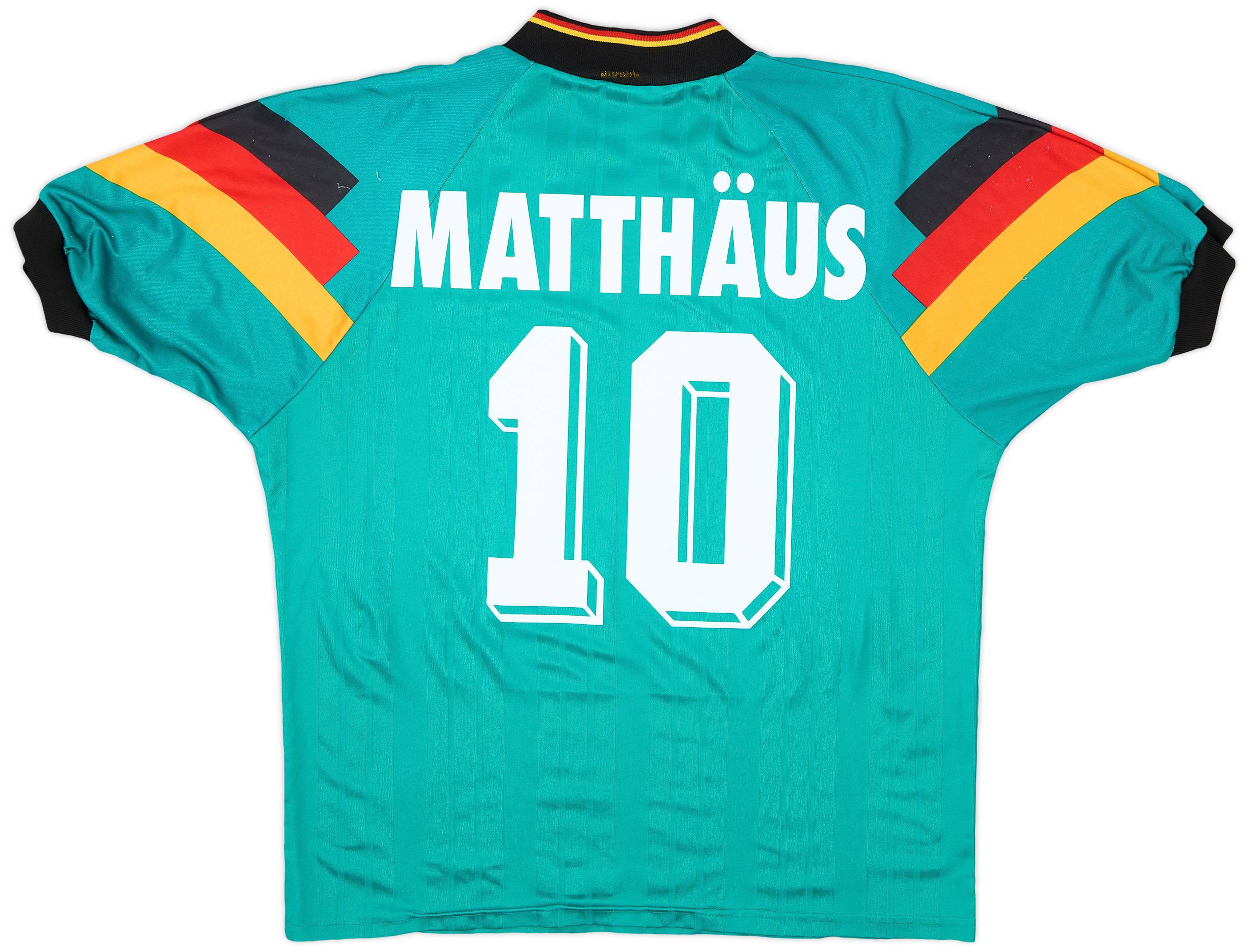 1992-94 Germany Away Shirt Matthaus #10 - 9/10 - (M/L)