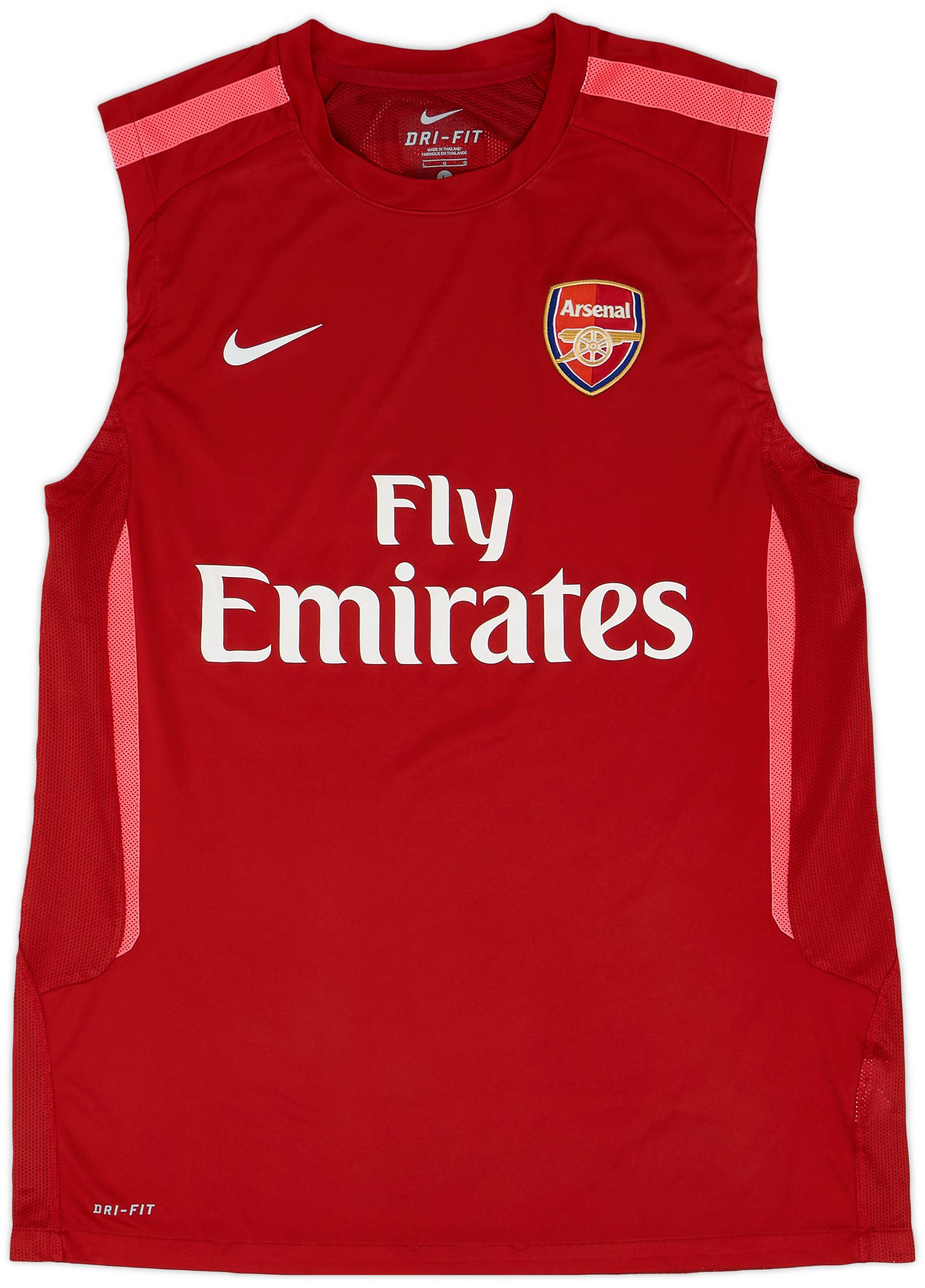 2010-11 Arsenal Nike Training Vest - 8/10 - (L)