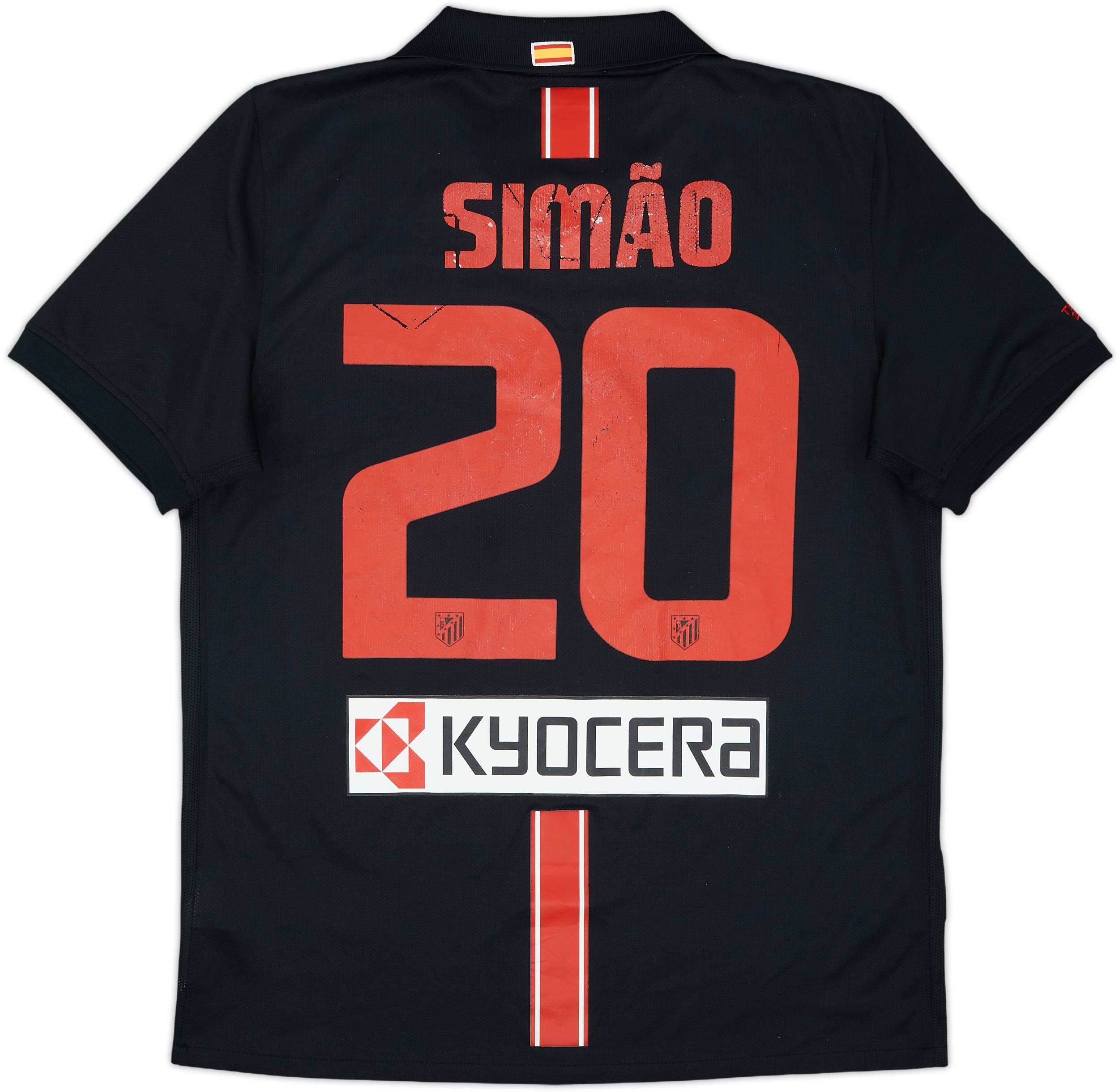 2009-10 Atletico Madrid Away Shirt Simao #20 - 5/10 - (M)