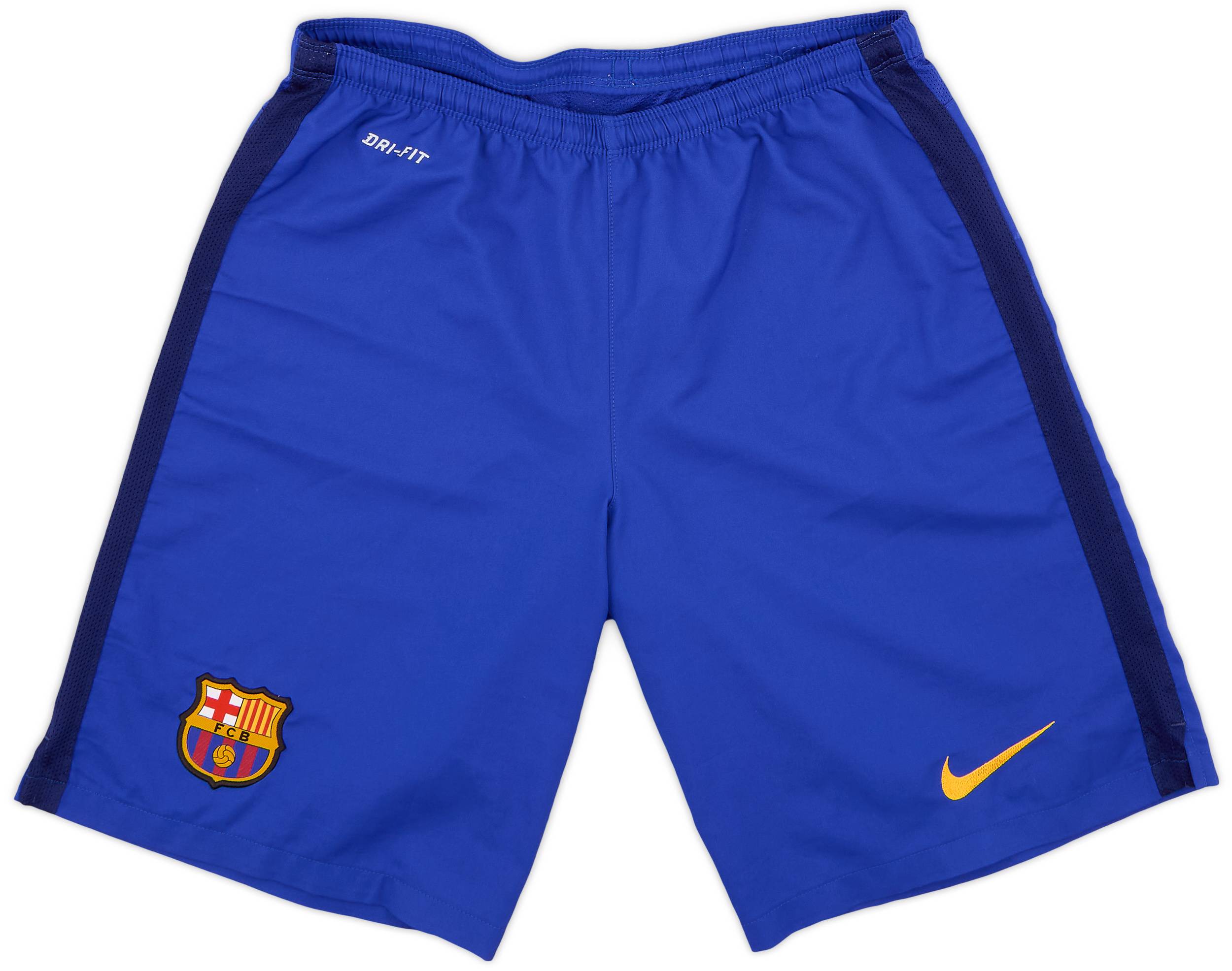 2015-16 Barcelona Away Shorts - 9/10 - (S)