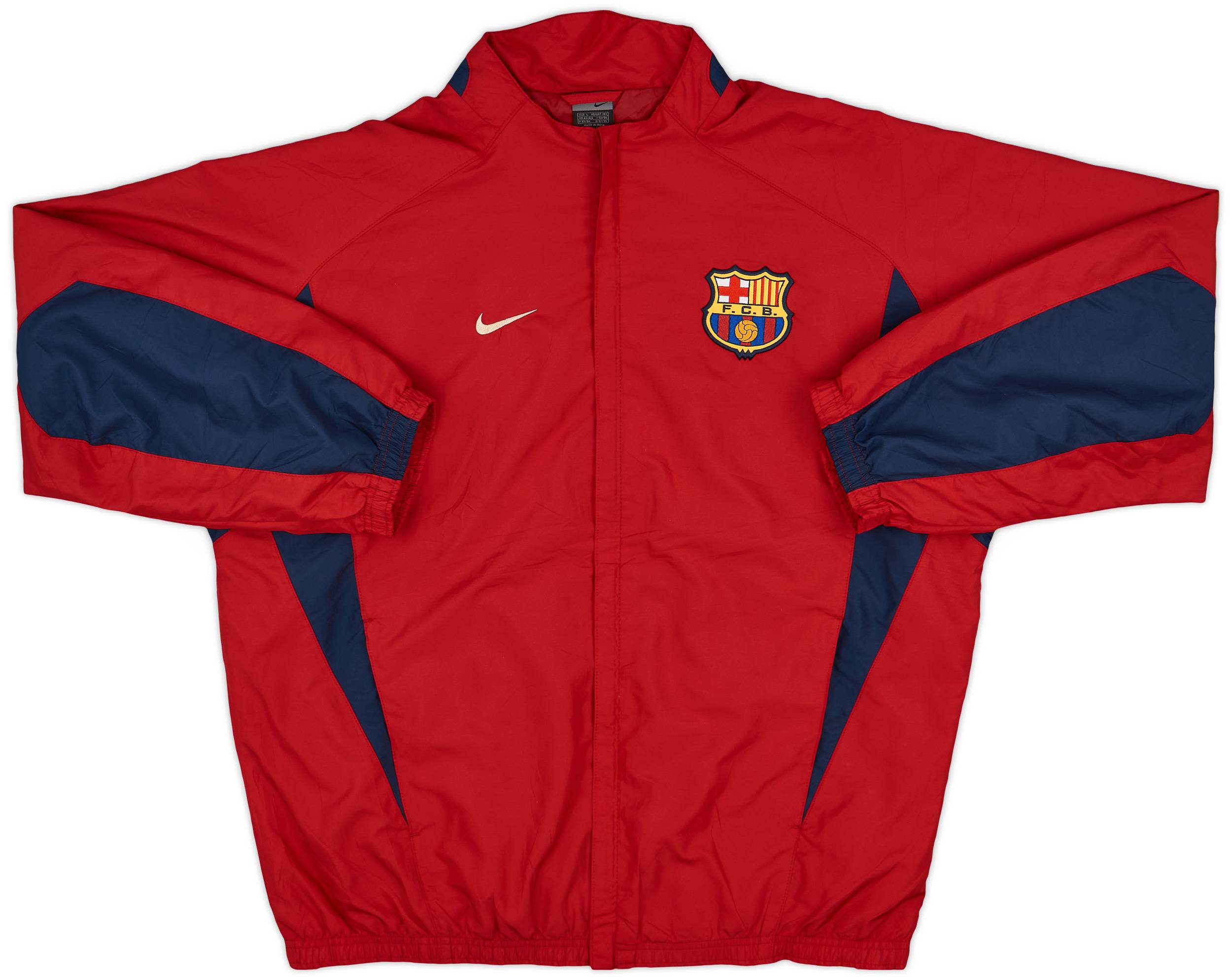2002-03 Barcelona Nike Track Jacket - 7/10 - (L)
