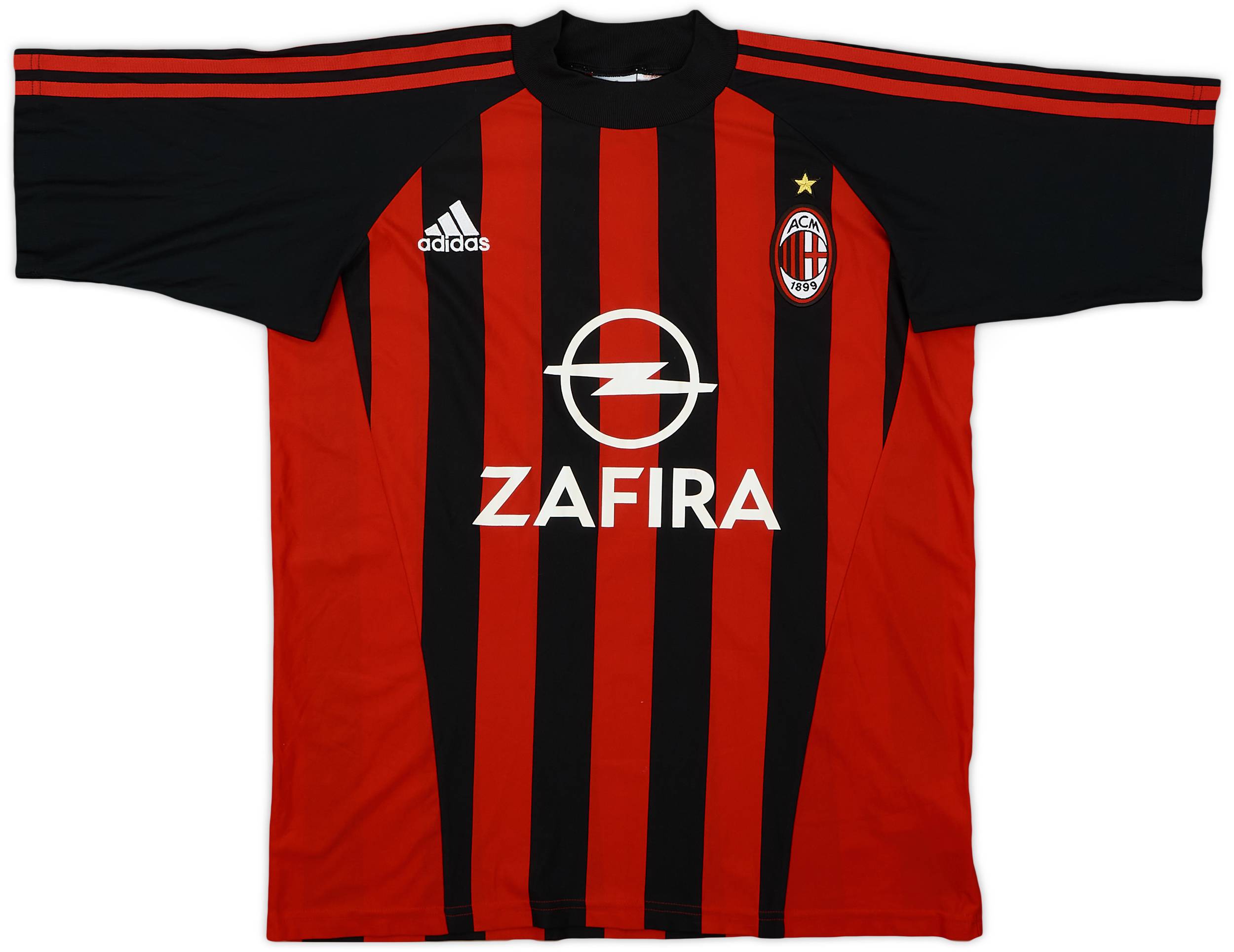 2005-06 AC Milan Basic Home Shirt - 8/10 - (XL.Boys)