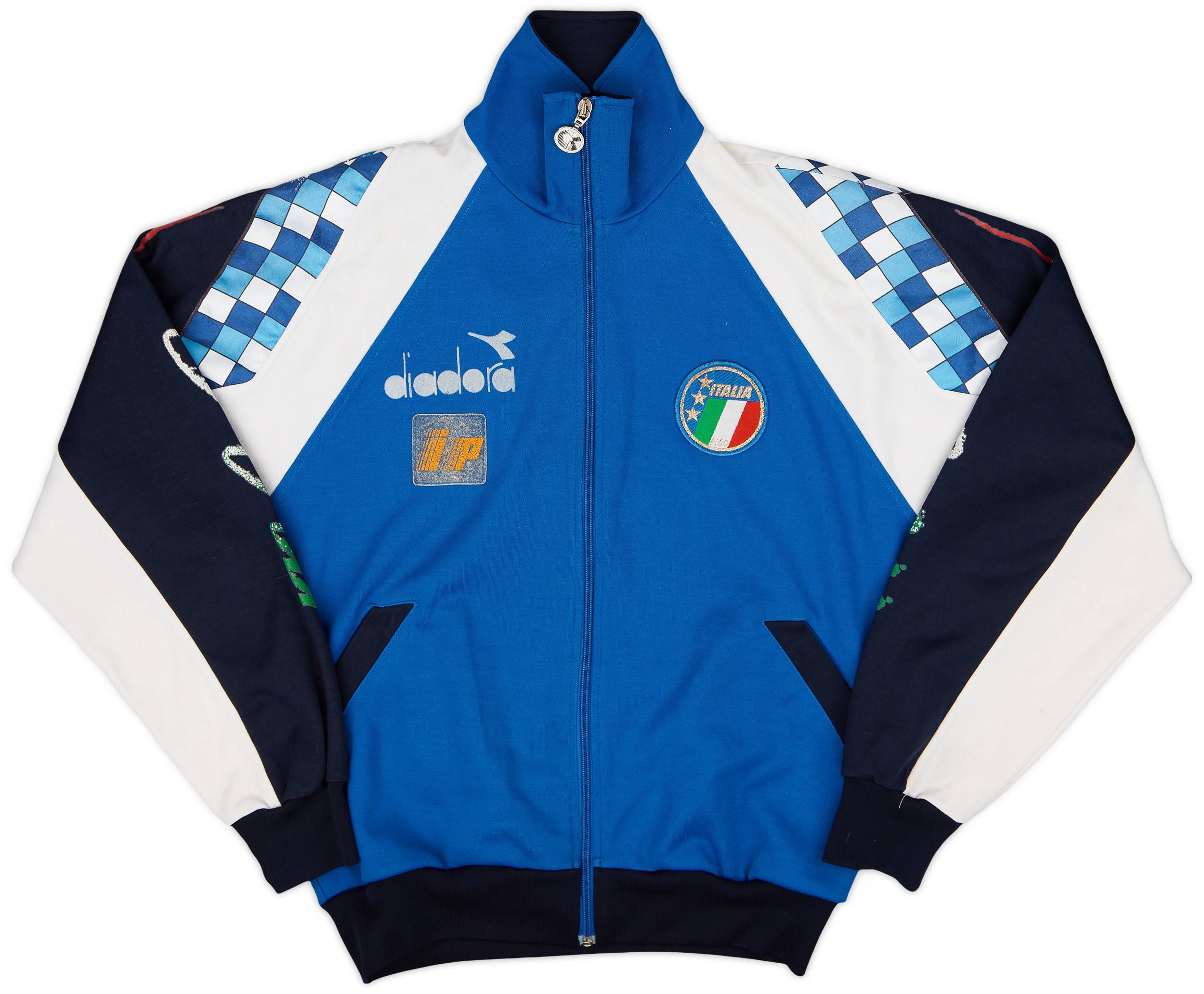 1990 Italy Diadora Track Jacket - 6/10 - (M)