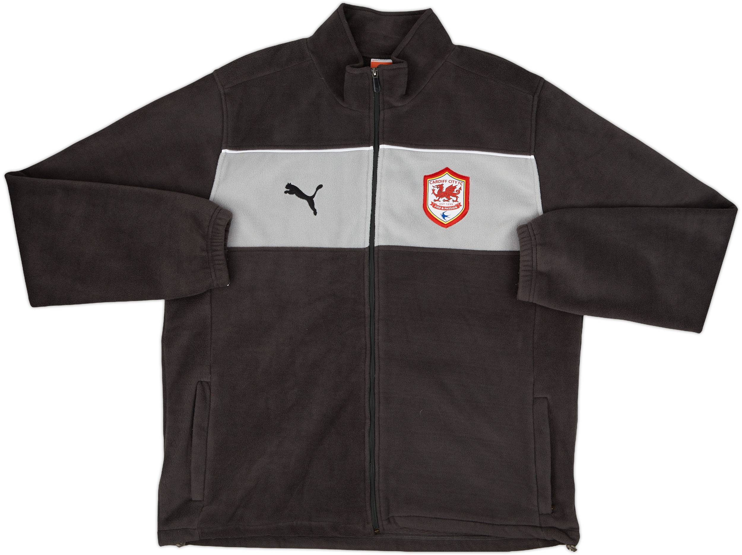 2012-13 Cardiff Puma Fleece Track Jacket - 7/10 - (XL)