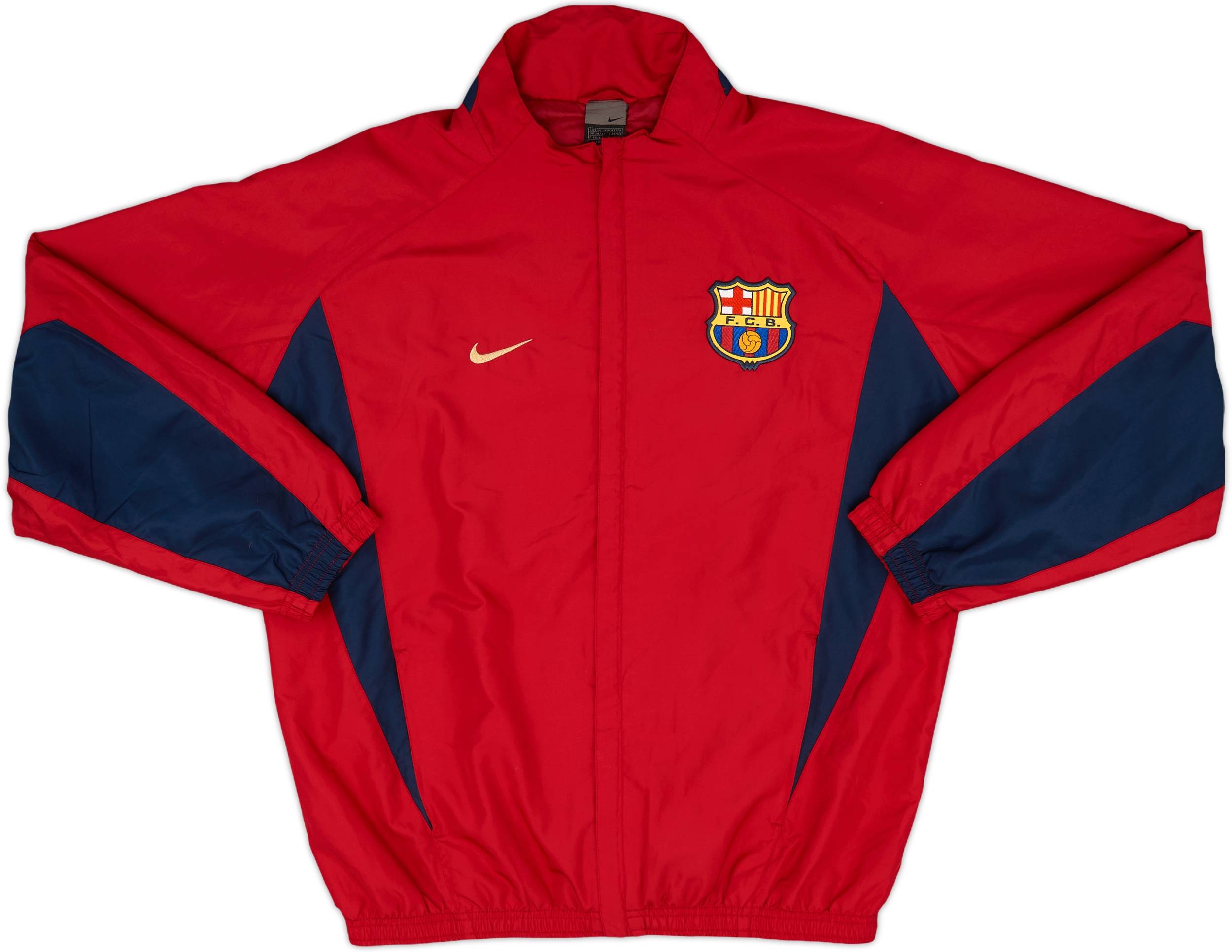2002-03 Barcelona Nike Track Jacket - 9/10 - (M)