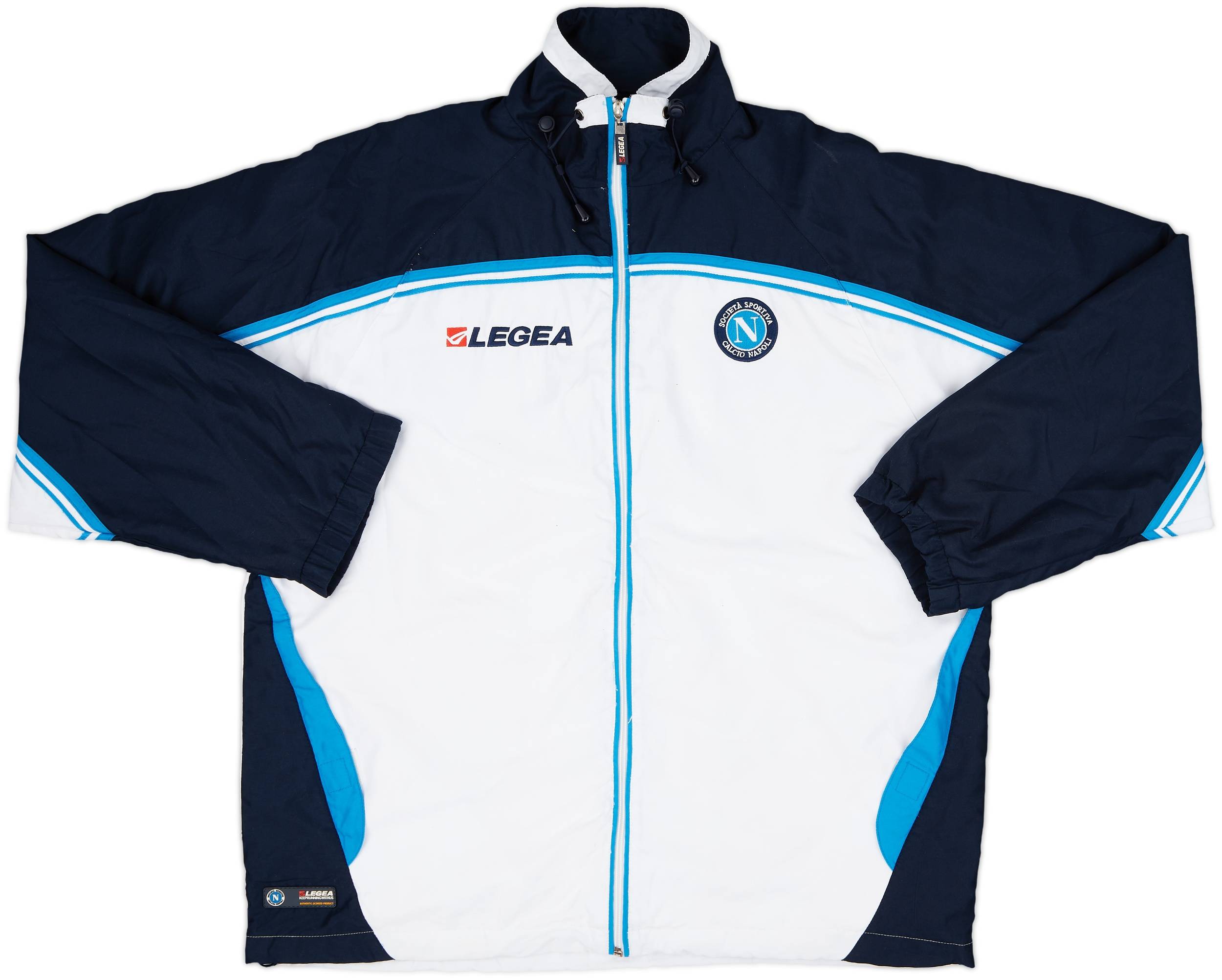 2003-04 Napoli Legea Track Jacket - 7/10 - (L)