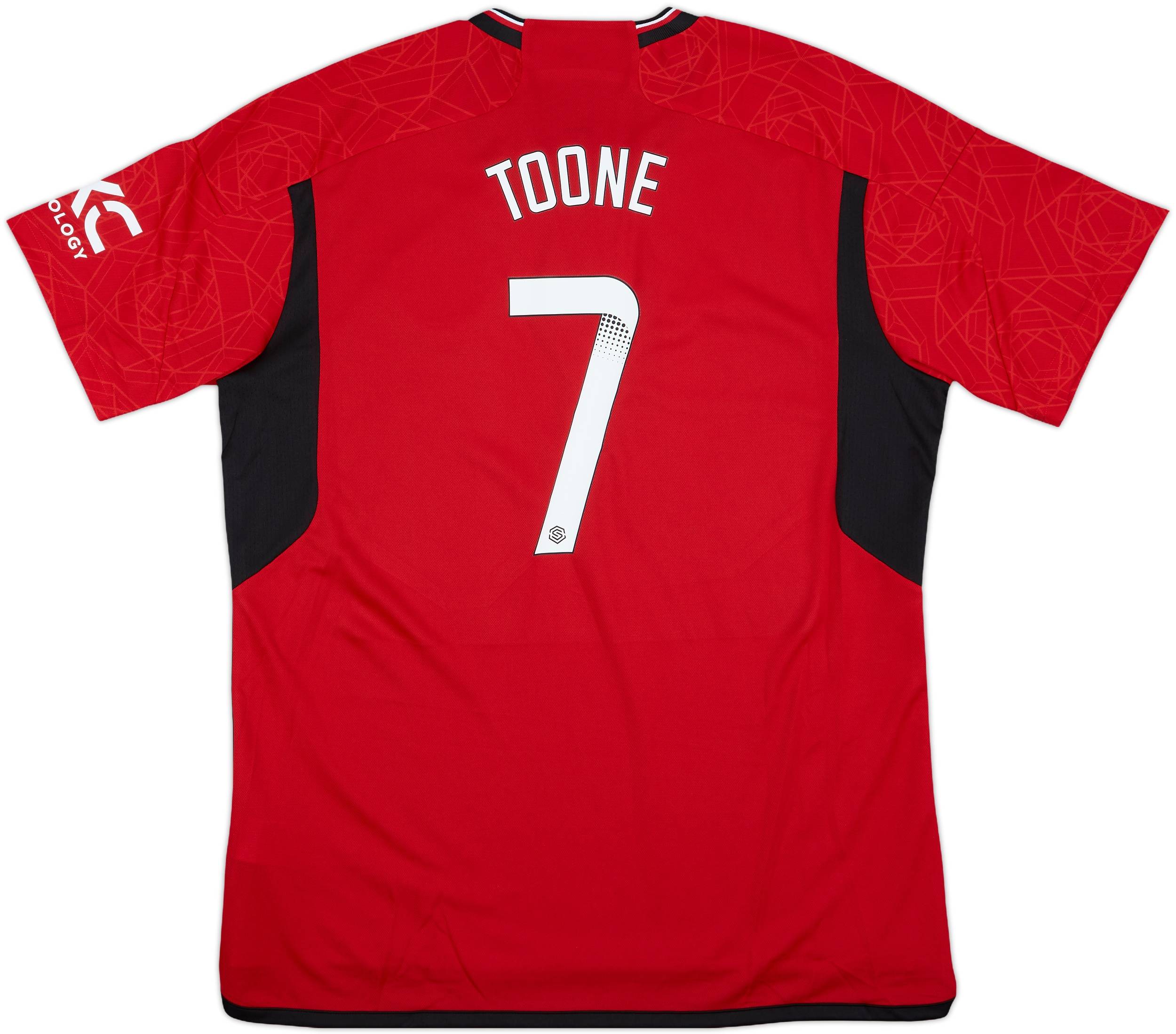 2023-24 Manchester United Home Shirt Toone #7 (XL)