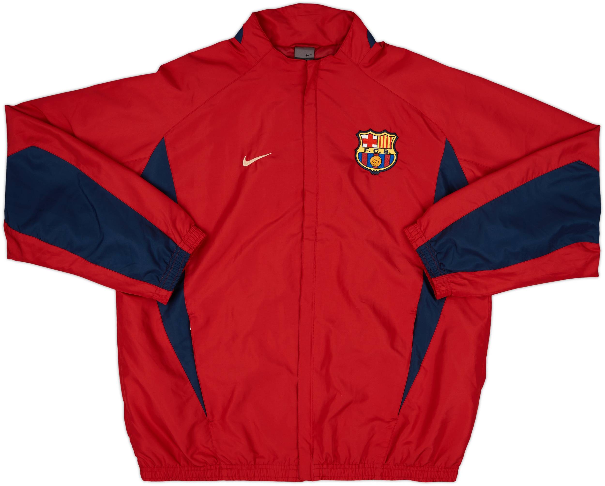2002-03 Barcelona Nike Track Jacket - 10/10 - (L)