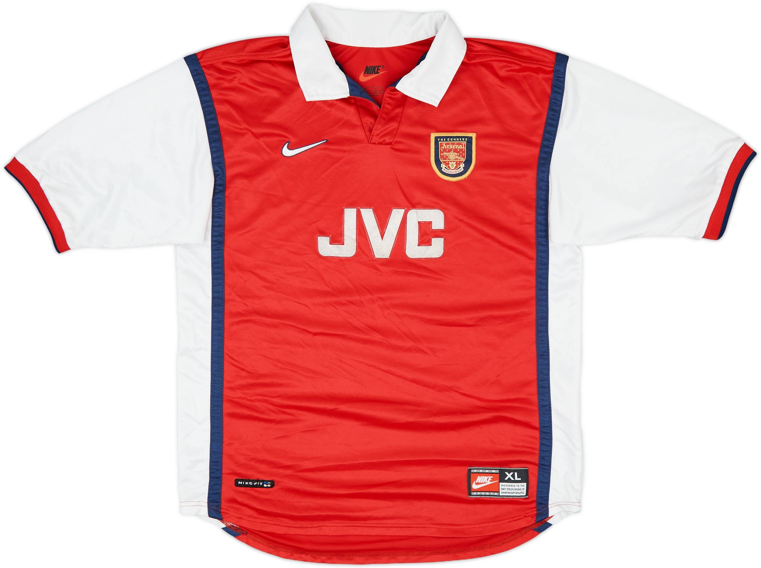 1998-99 Arsenal Home Shirt - 7/10 - (XL.Boys)