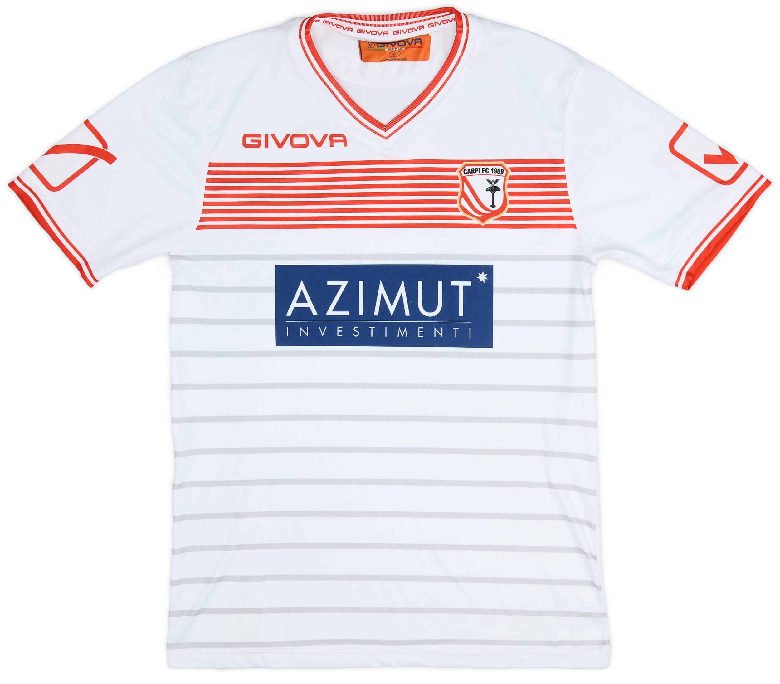 2015-16 Carpi Home Shirt - 8/10 - (L)