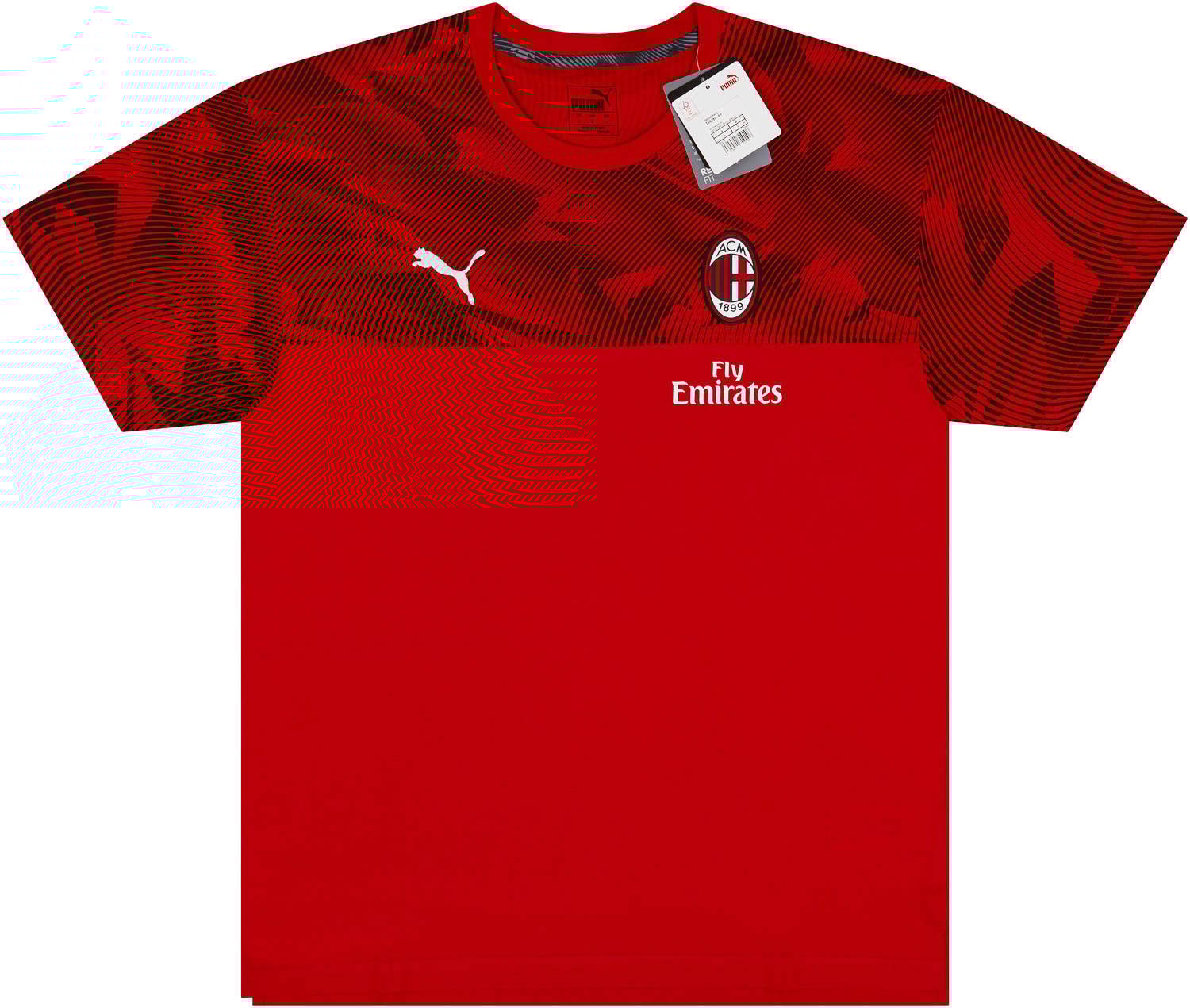 2019 20 Ac Milan Puma Casuals Training Tee