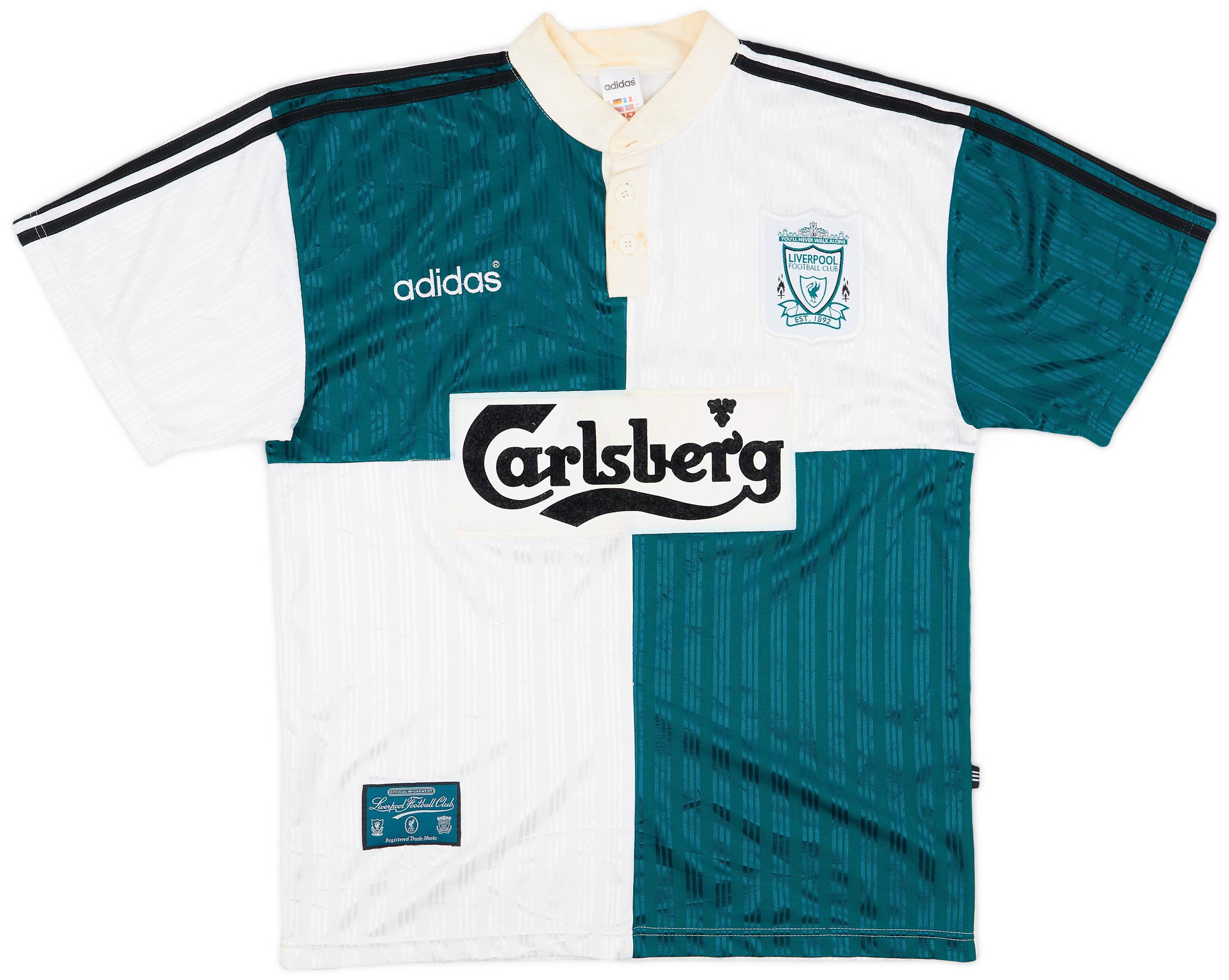 1995-96 Liverpool Away Shirt - 5/10 - (L)