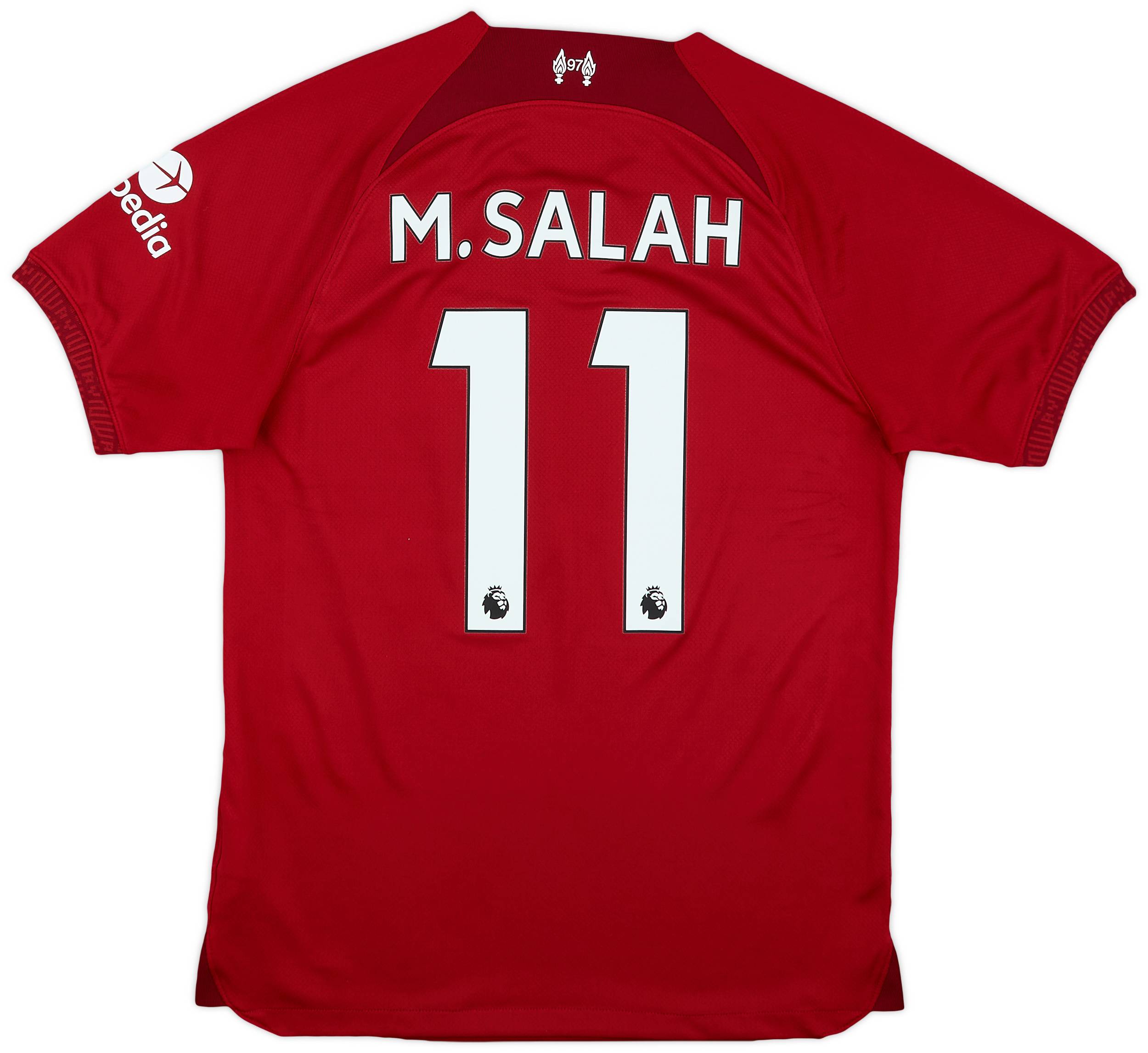 2022-23 Liverpool Home Shirt M.Salah #11 - 9/10 - (S)