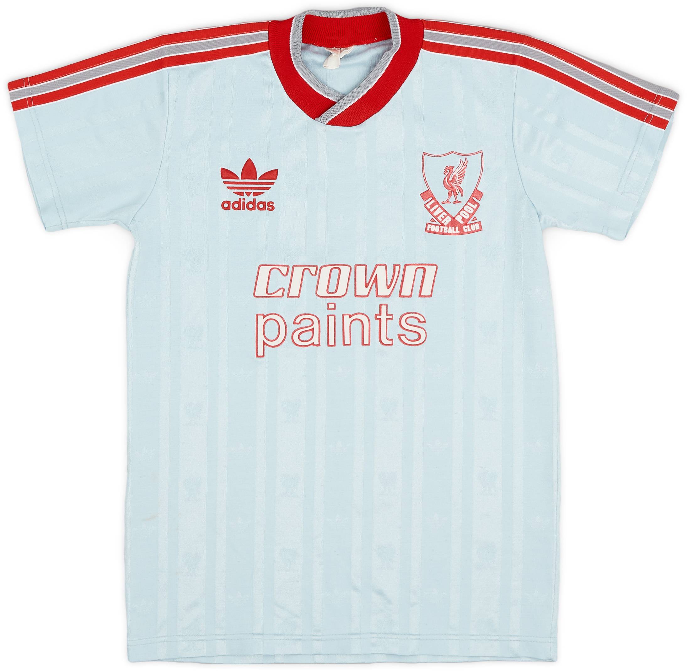 1987-88 Liverpool Away Shirt - 9/10 - (Y)