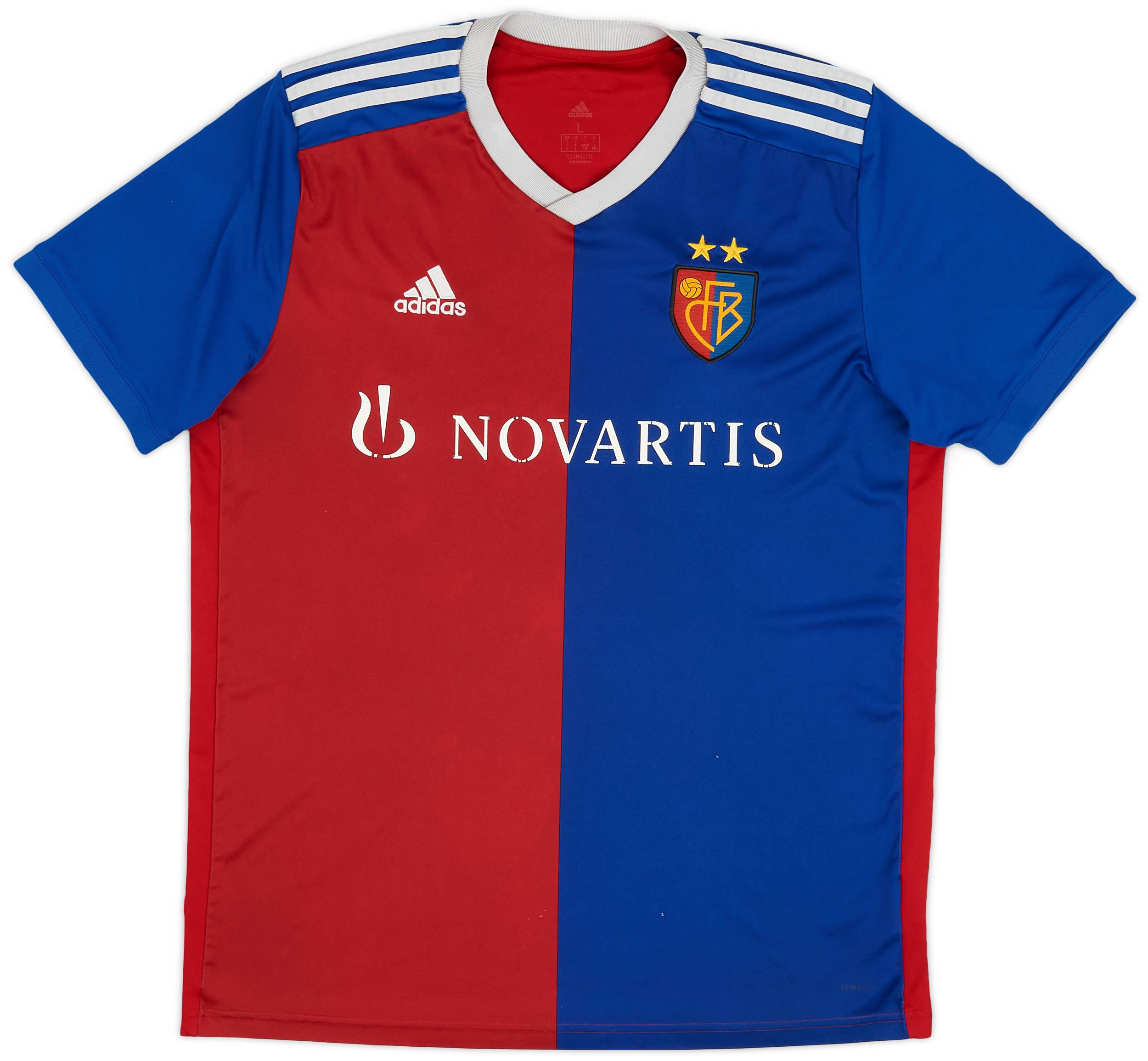 2018-19 FC Basel Home Shirt - 4/10 - (L)