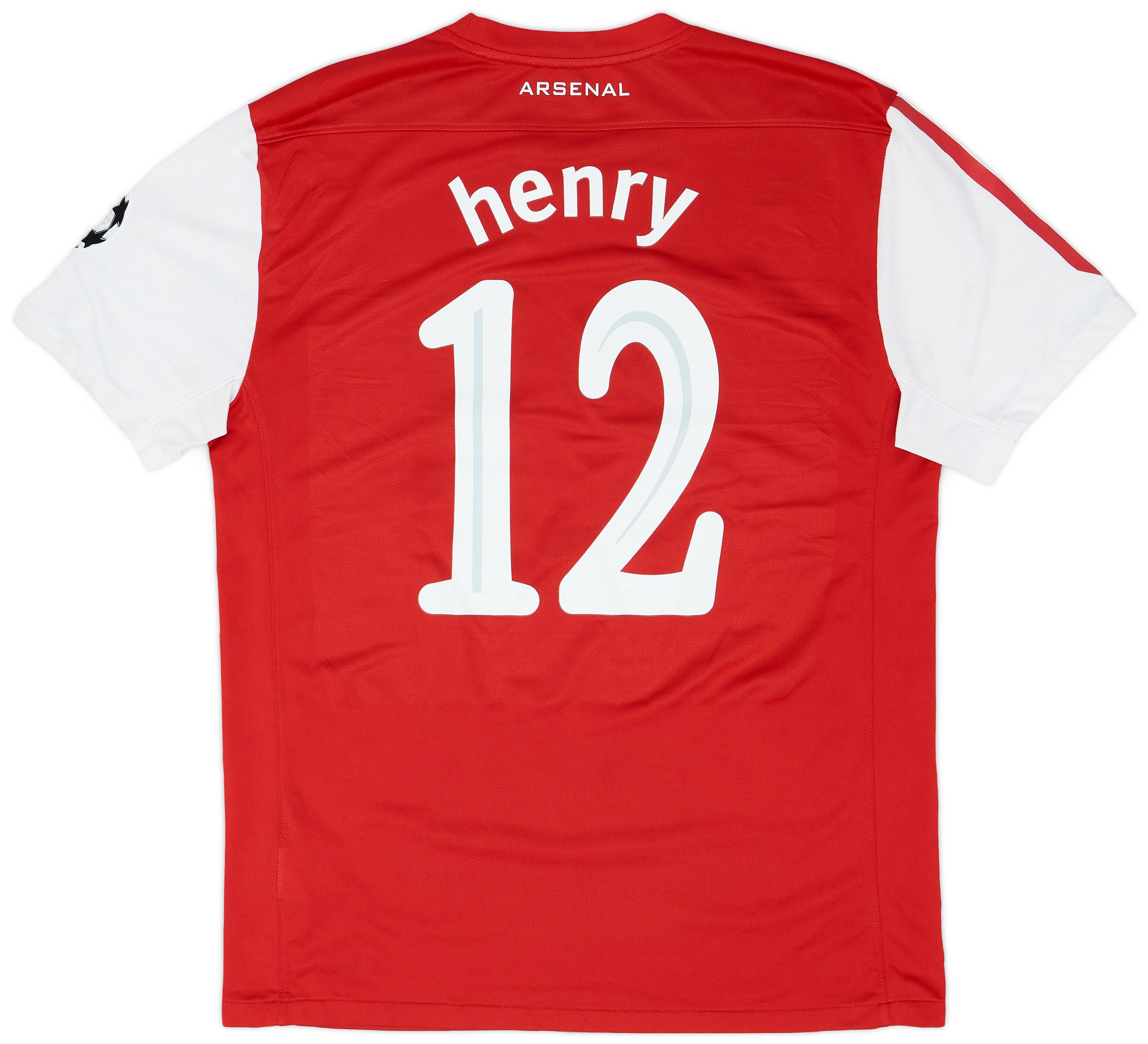 2011-12 Arsenal Home Shirt Henry #12 - 8/10 - (L)