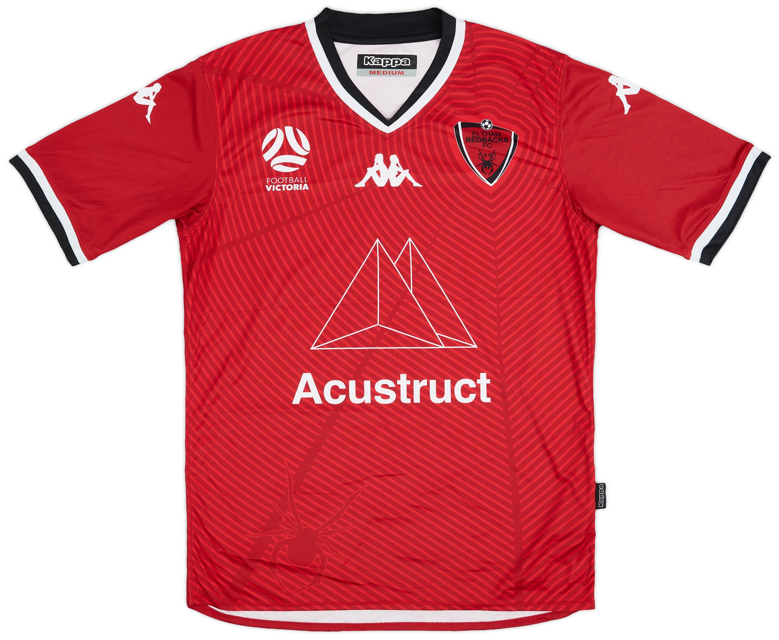 2022 Eltham Redbacks Home Shirt #12 - 10/10 - (M)