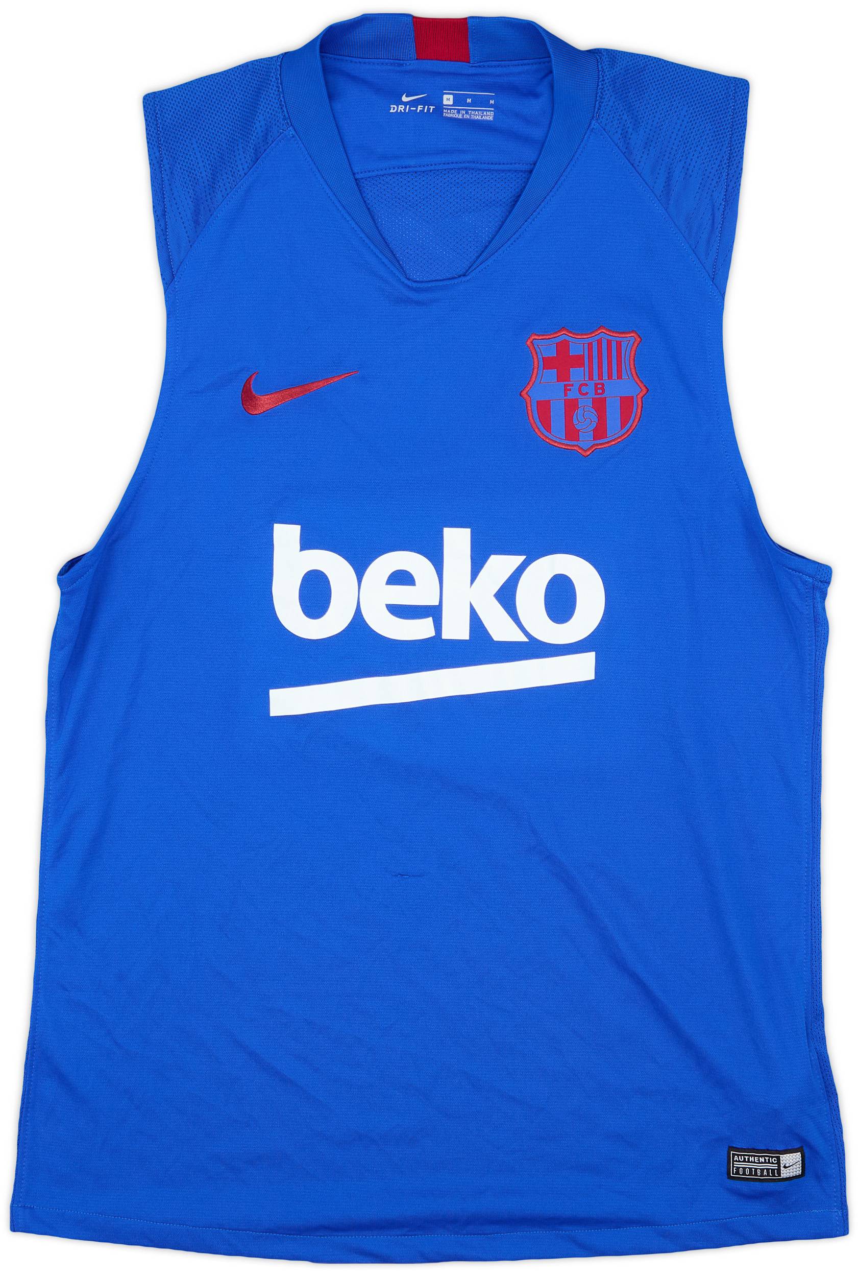 2019-20 Barcelona Nike Training Vest - 8/10 - (M)